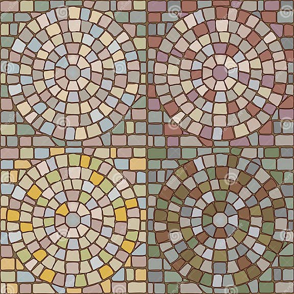 Seamless stone patterns stock vector. Illustration of brick - 13910192