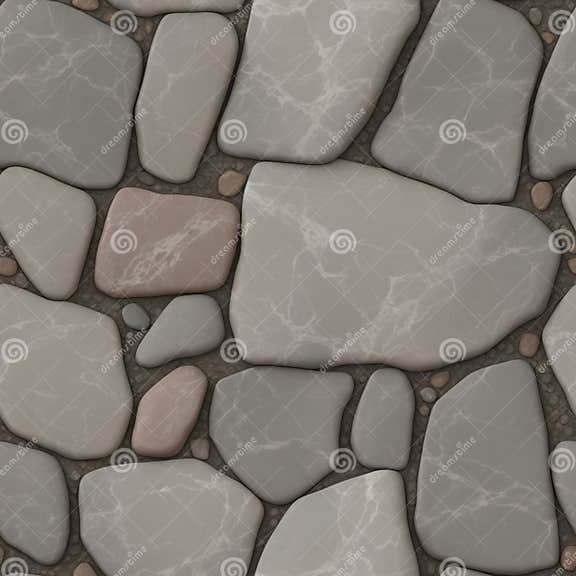 Seamless Stone Texture. Tileable Background Stock Illustration ...
