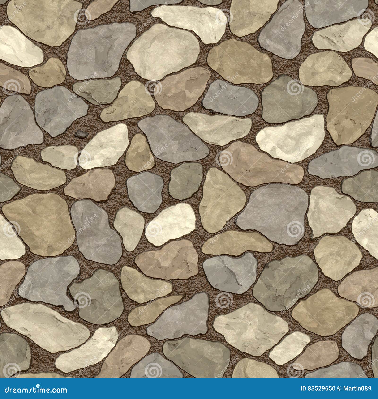 Dry Stone Wall Masonry Seamless Texture Map Royalty-Free Stock ...