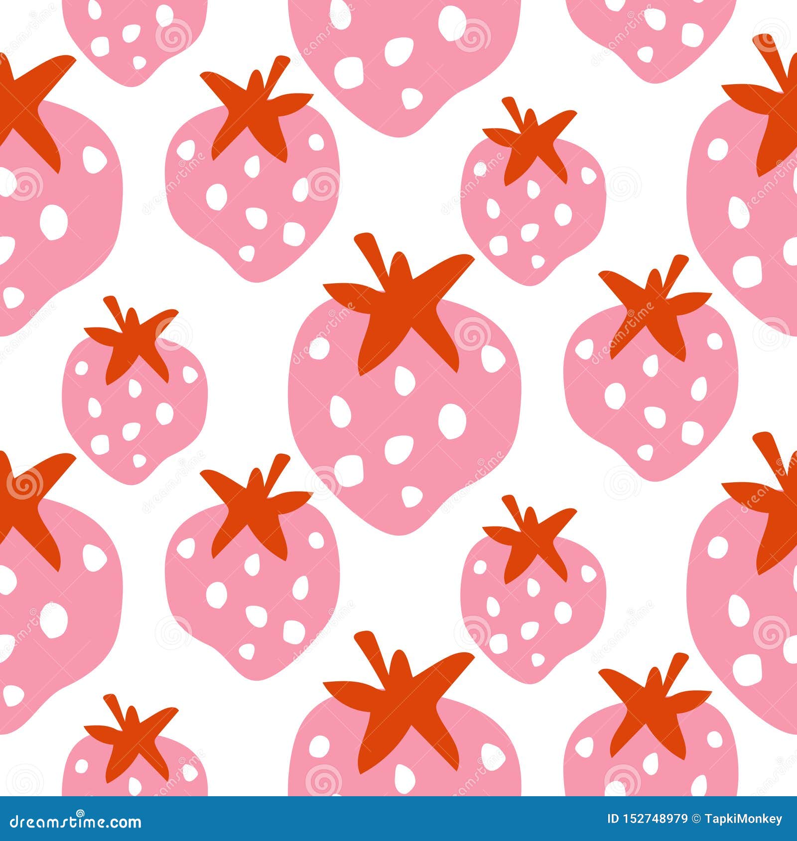 Pink Berry Eclairs Pattern With Raspberry. Royalty-Free Cartoon ...