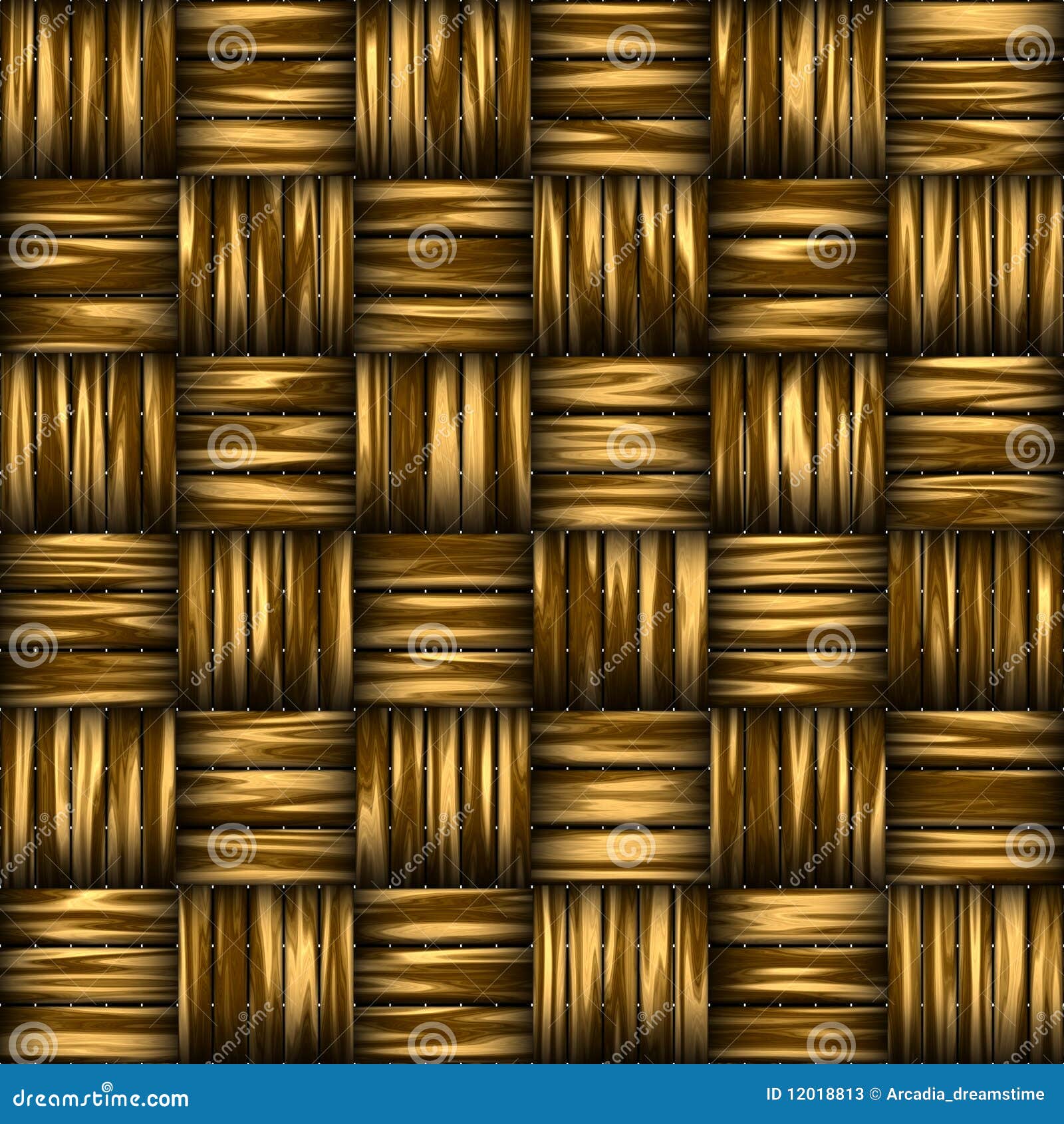 Seamless StrawMat Texture Stock Image | CartoonDealer.com #11990341