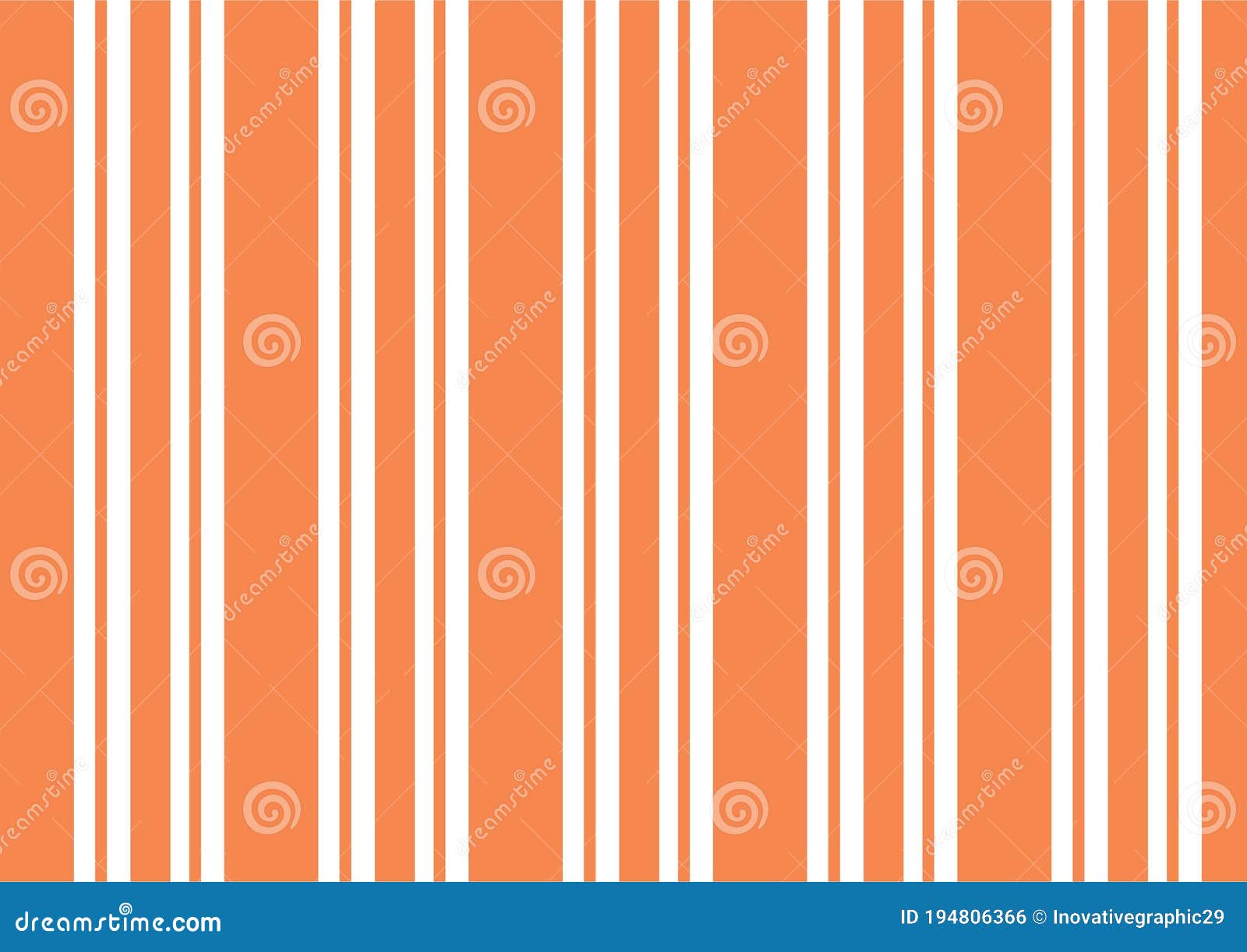 Seamless Strip Pattern in Light Orange Color Stock Illustration ...