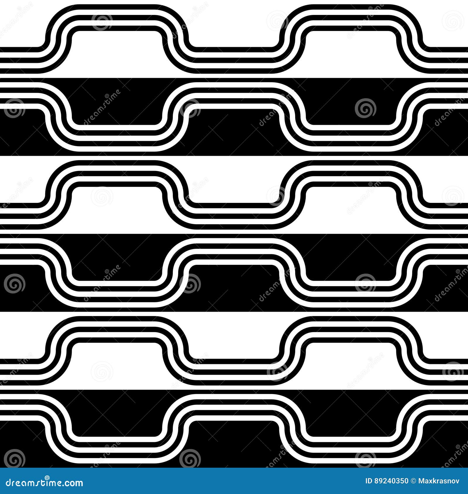 Seamless Stripe and Line Pattern Stock Vector - Illustration of ...