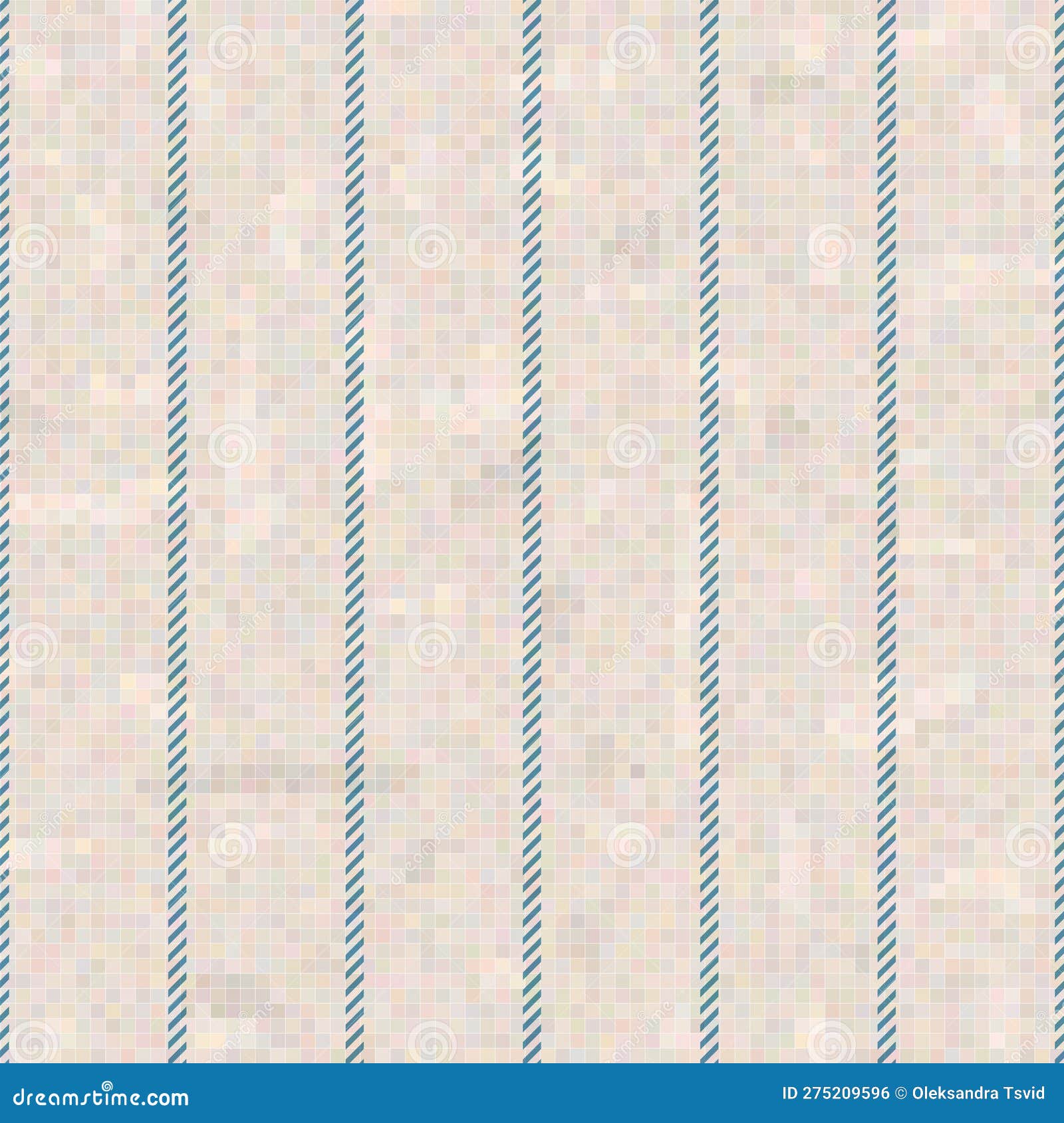 Seamless Stripe Pattern. Provence Blue White Linen Woven Texture Stock ...