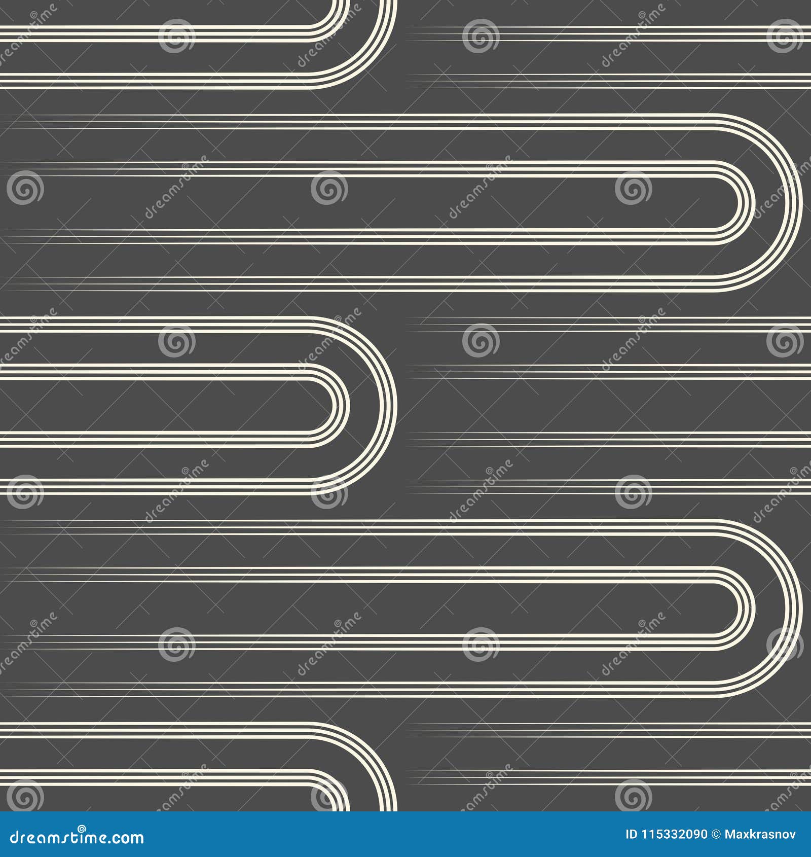 Seamless Striped Pattern. Abstract Disco Background Stock Vector ...