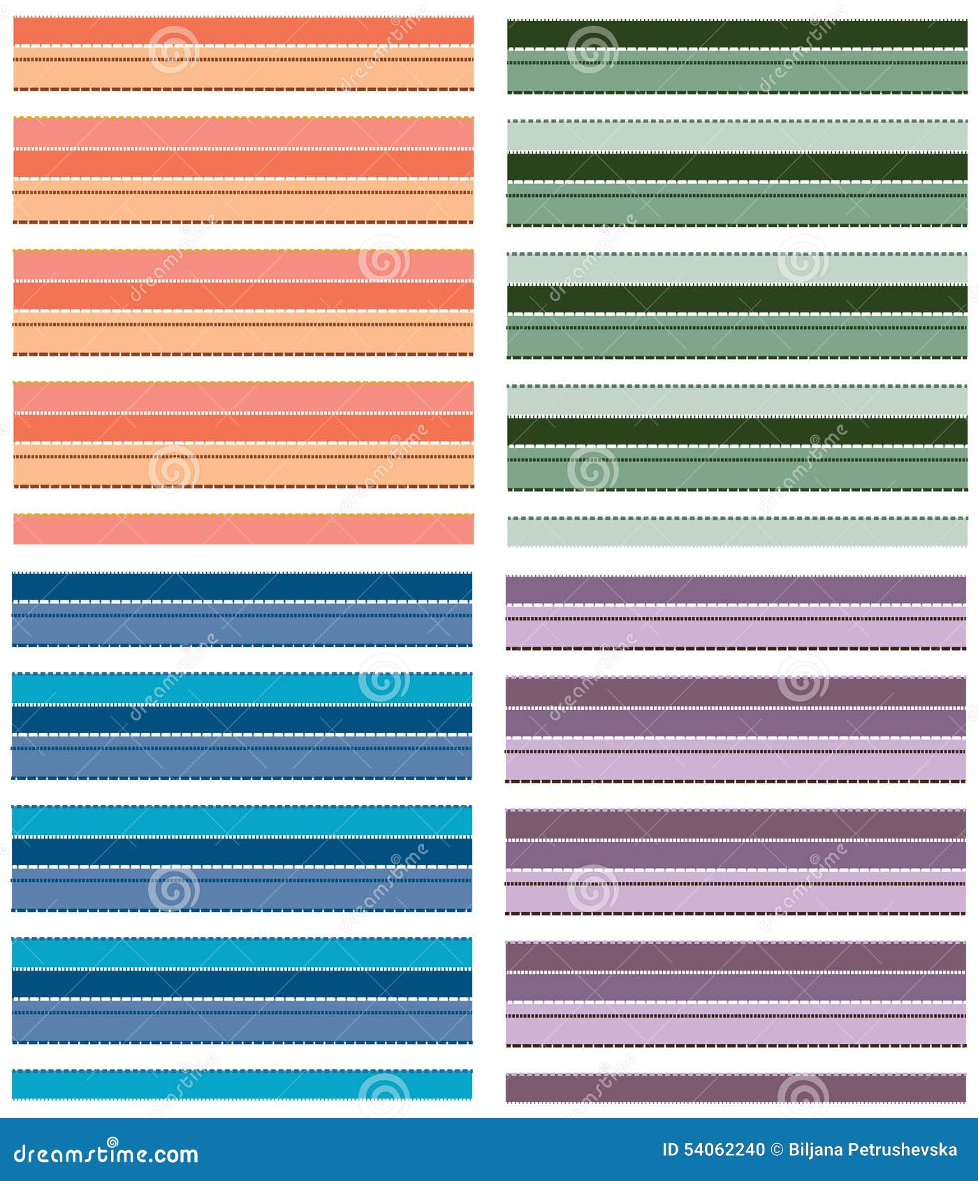Seamless Striped Pattern stock vector. Illustration of seamless - 54062240
