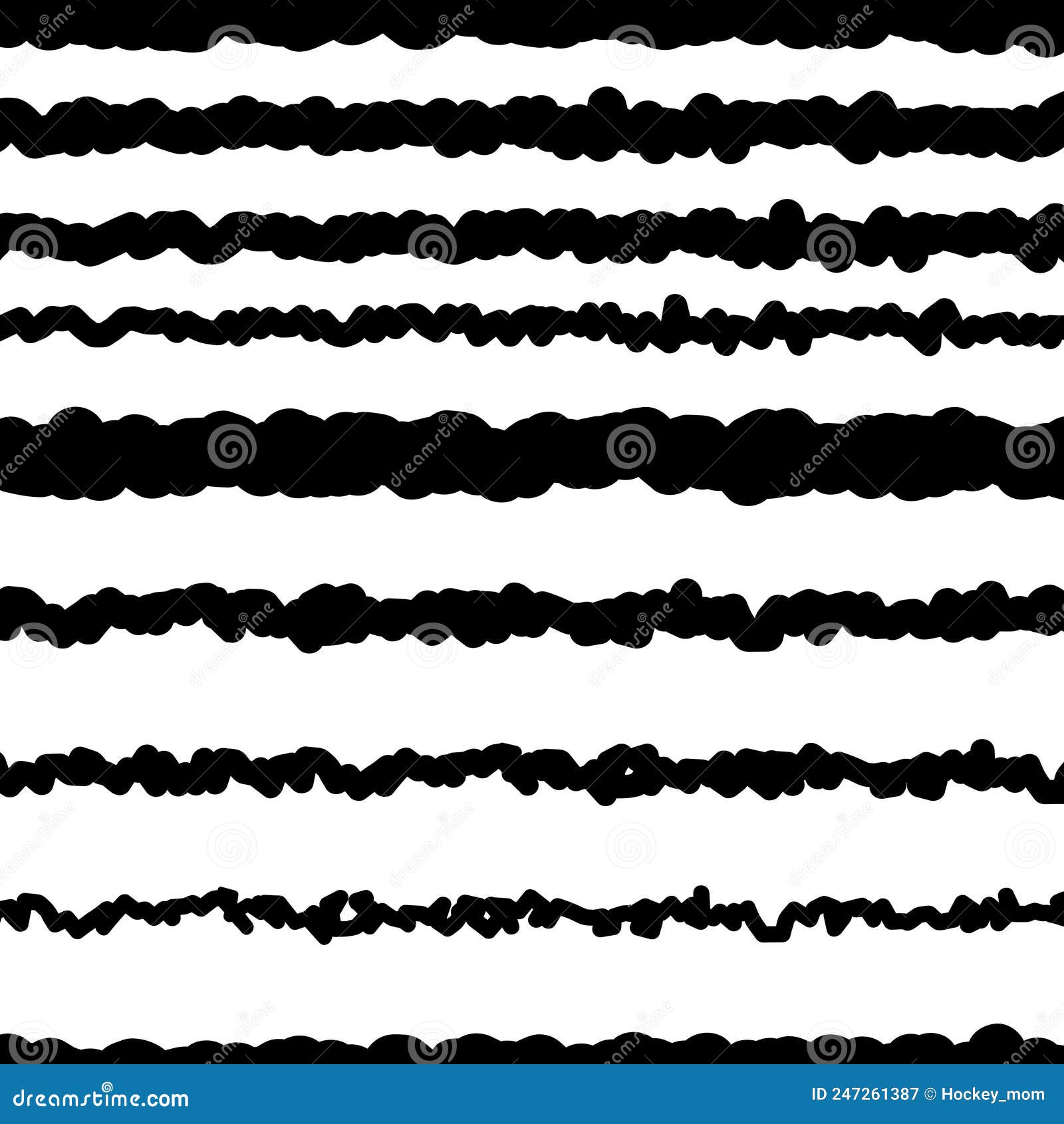 Seamless Striped Pattern on a White Square Background. Texture Paper ...