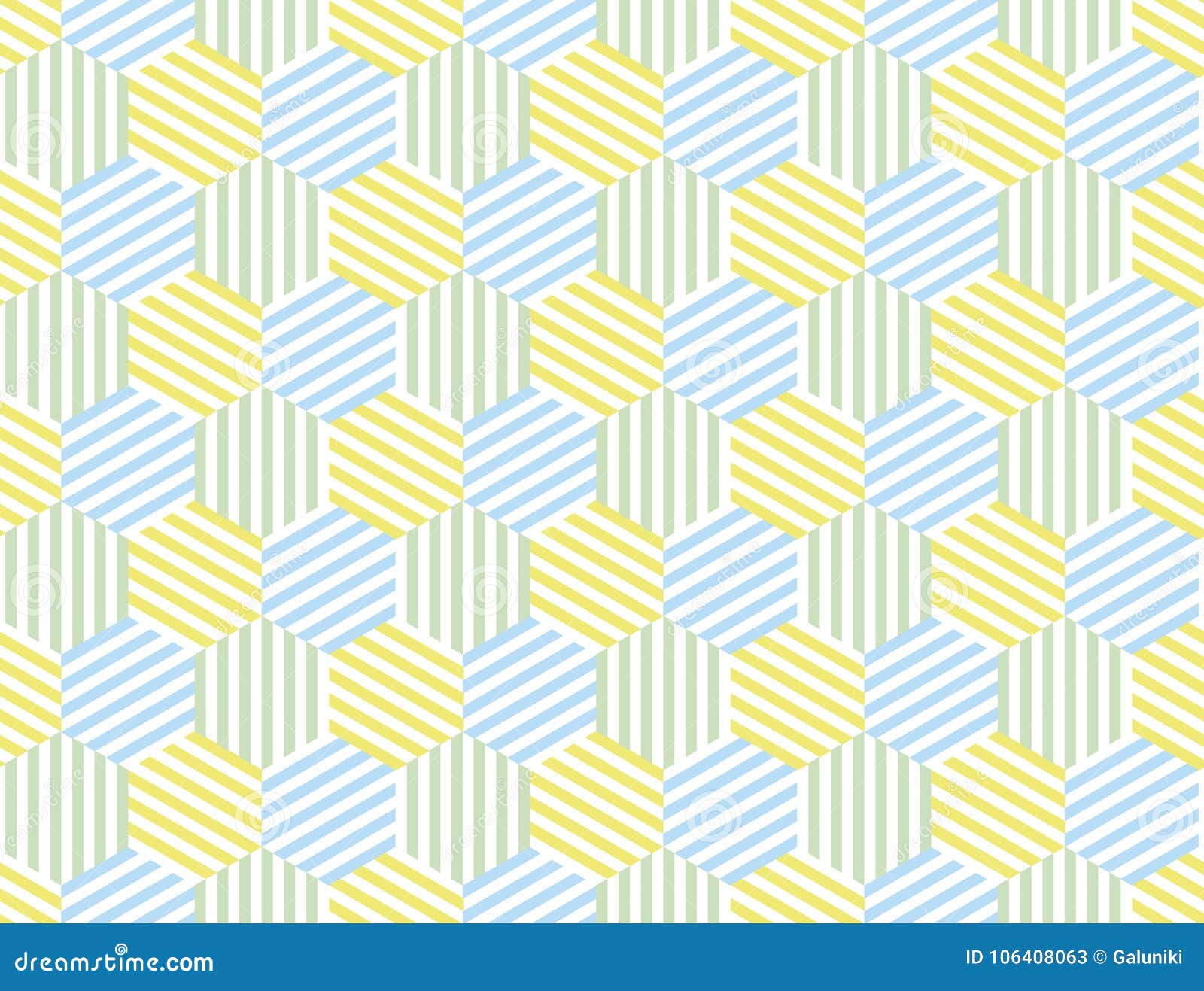 Seamless Striped Pattern. the Yellow and Blue Summer Pattern Stock ...