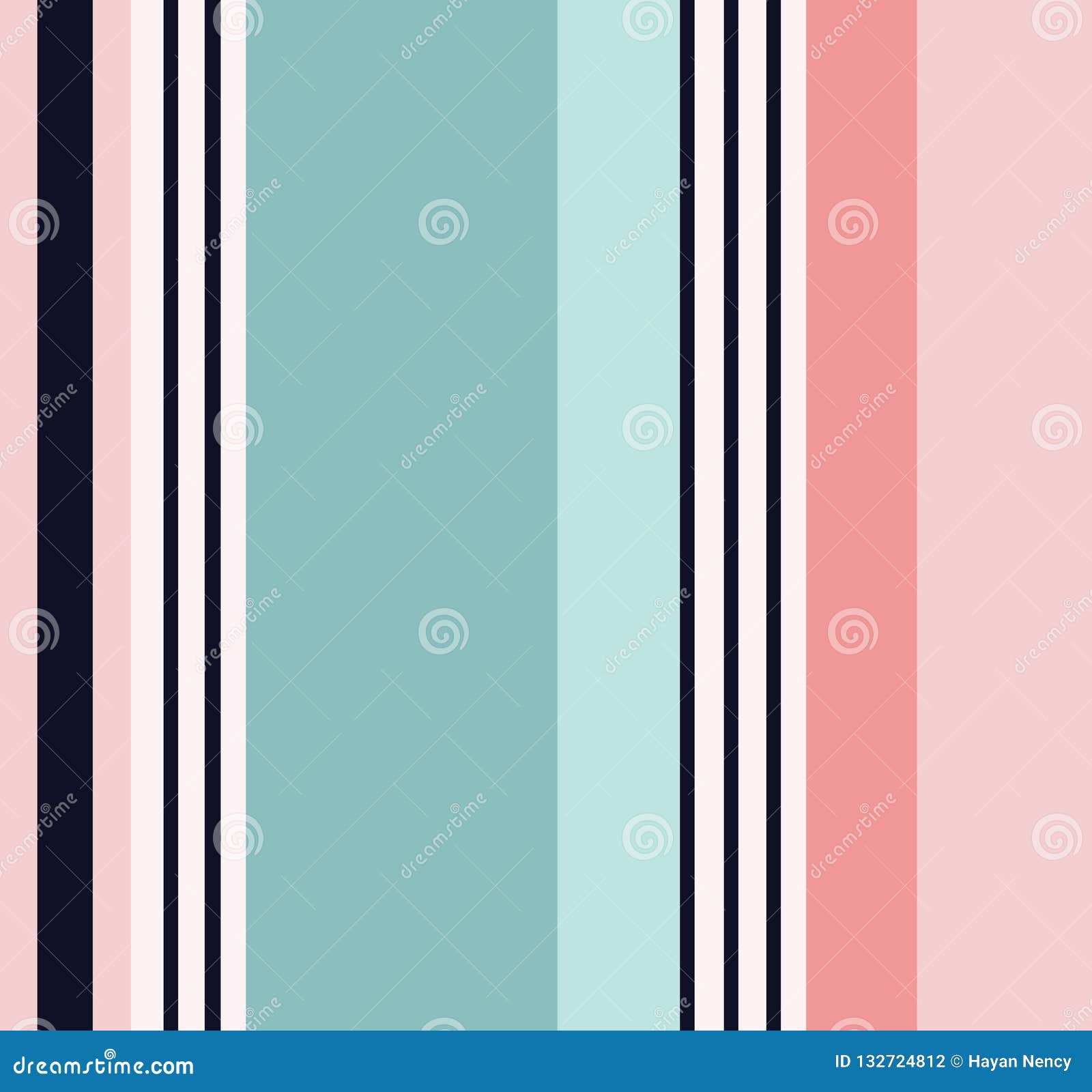 Seamless Stripes Pattern on Fabric Stock Vector - Illustration of ...