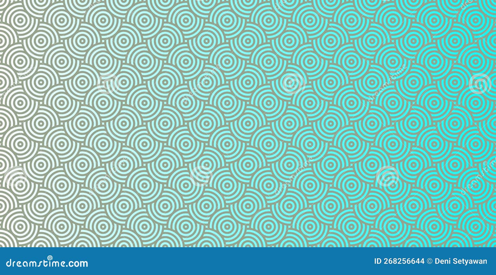 Circle Style Semless Patern Stock Illustration - Illustration of design ...