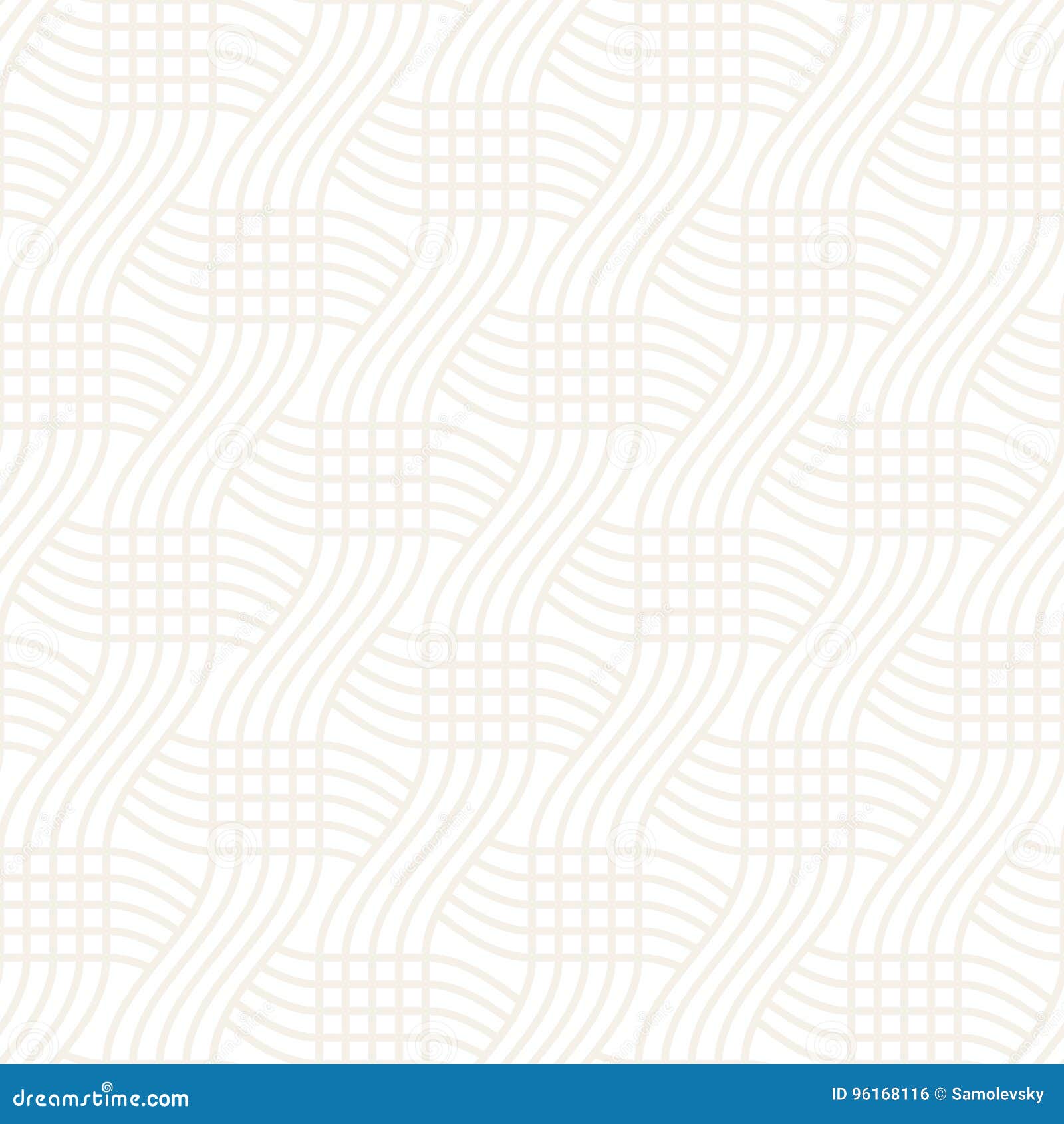 Seamless Subtle Cross Lattice Pattern. Abstract Geometric Tiling Mosaic ...