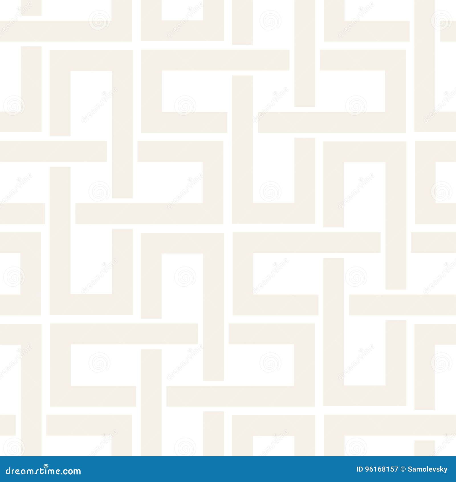 Seamless Subtle Cross Lattice Pattern. Abstract Geometric Tiling Mosaic ...