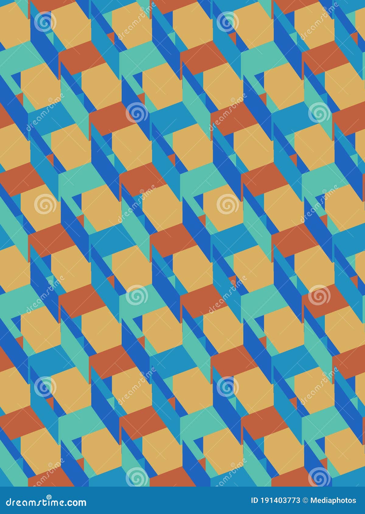 Seamless Summer Pattern. Bright Colors Stock Illustration ...