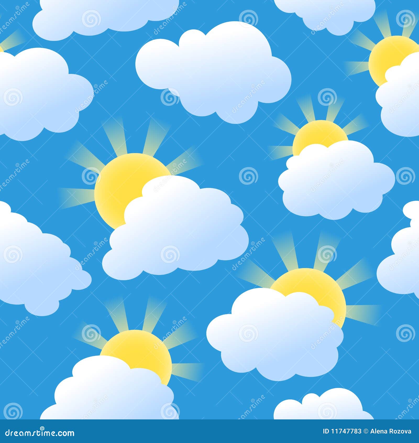 Seamless Sunshine Background Stock Illustrations – 4,438 Seamless ...