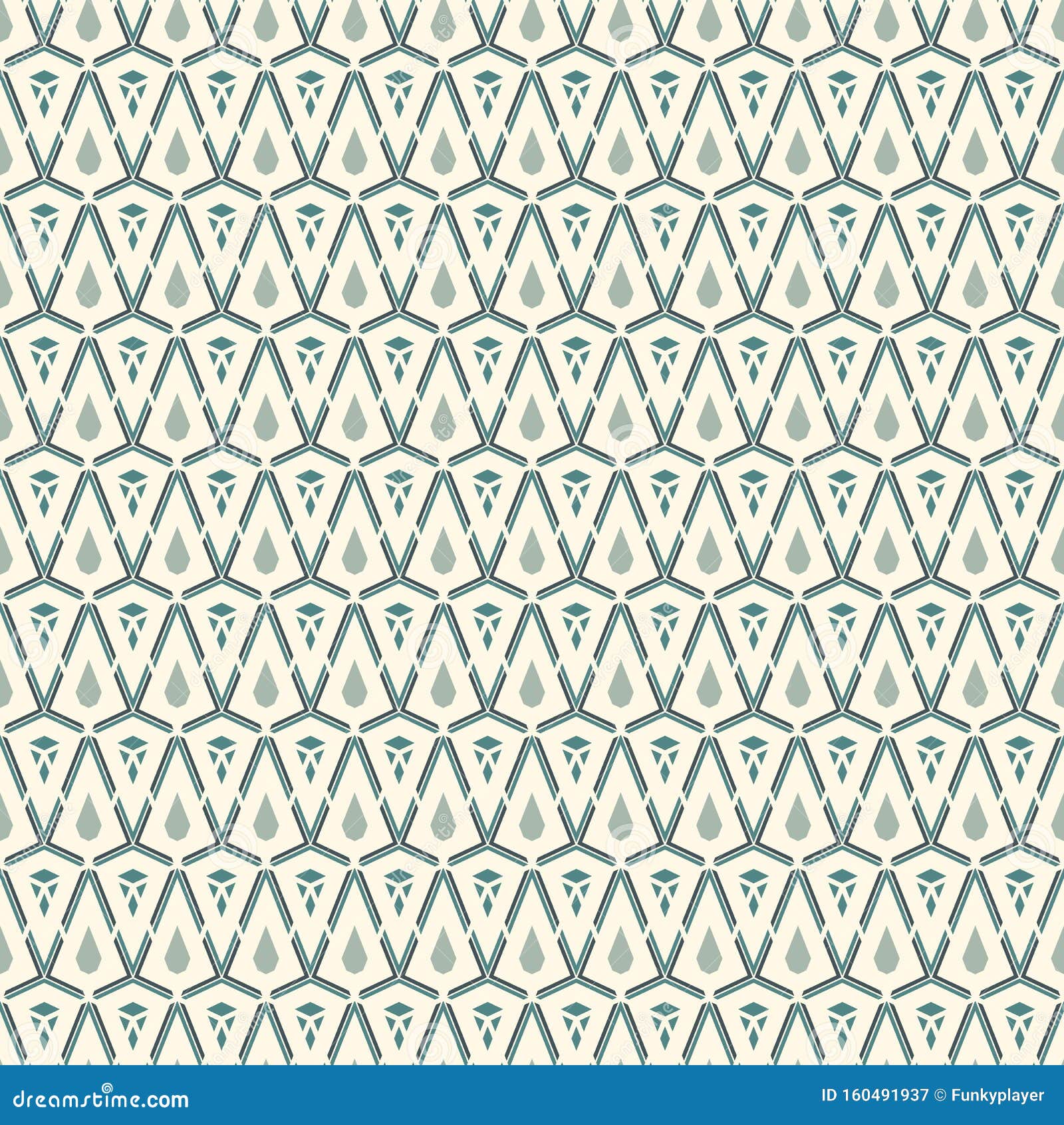 Seamless Surface Pattern with Cracked Stones. Repeated Mini Triangles ...