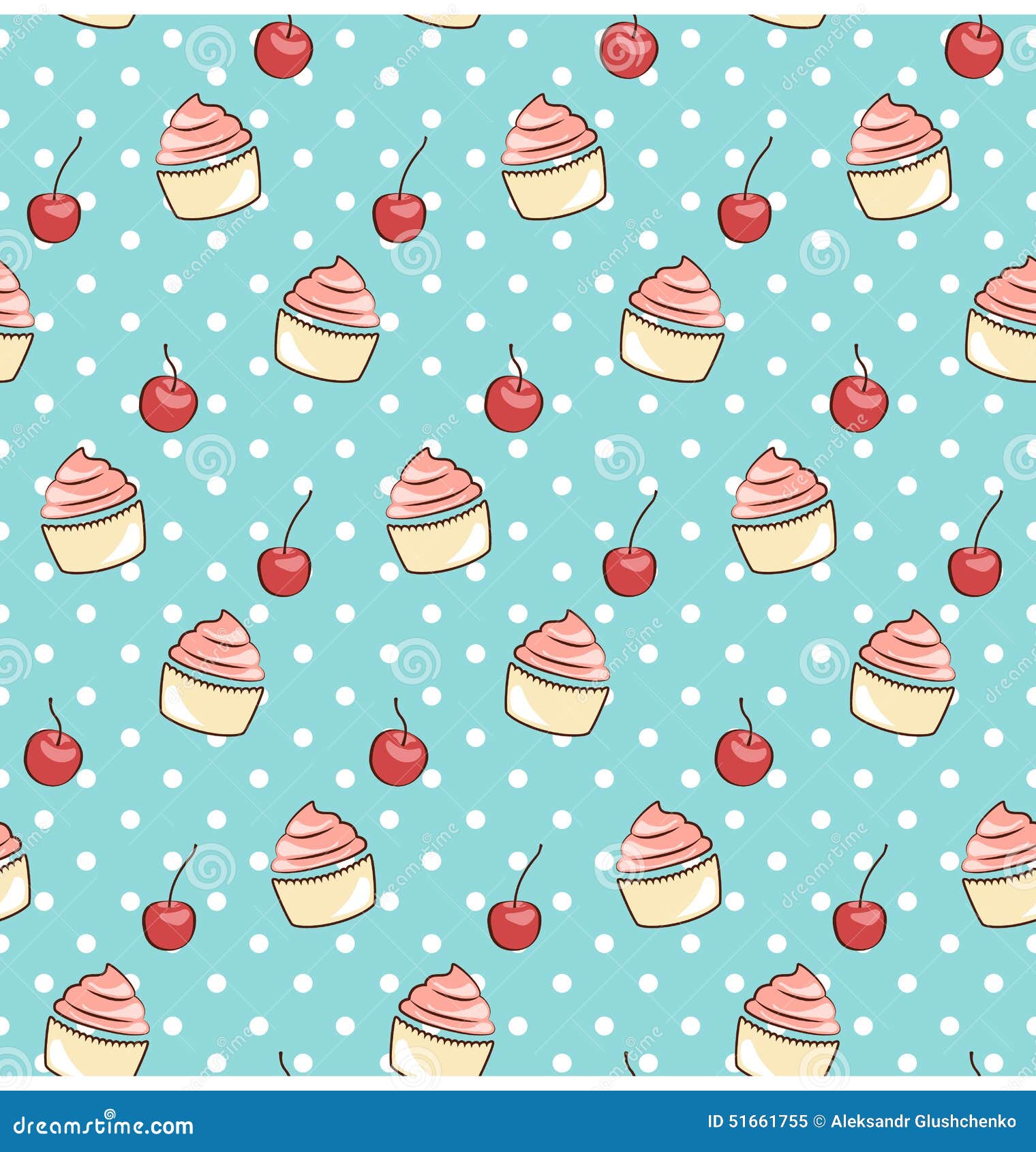 Sweet Pattern Vector Illustration | CartoonDealer.com #42426612