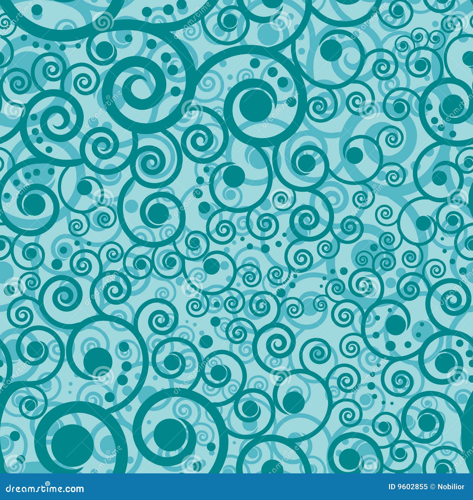 Seamless Swirl Background Royalty Free Stock Photo - Image: 9602855