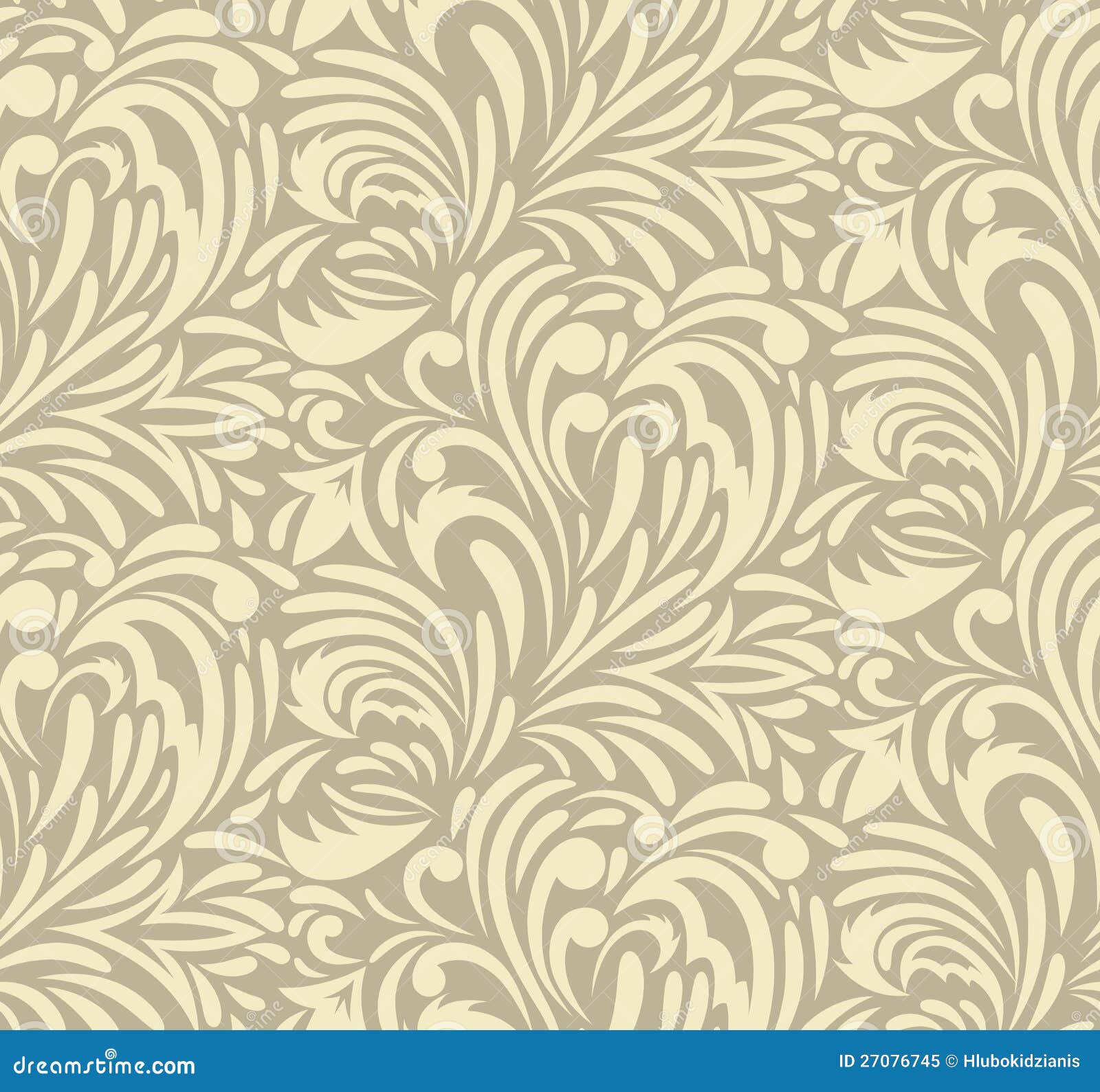 Seamless swirl pattern stock vector. Illustration of fashion - 27076745