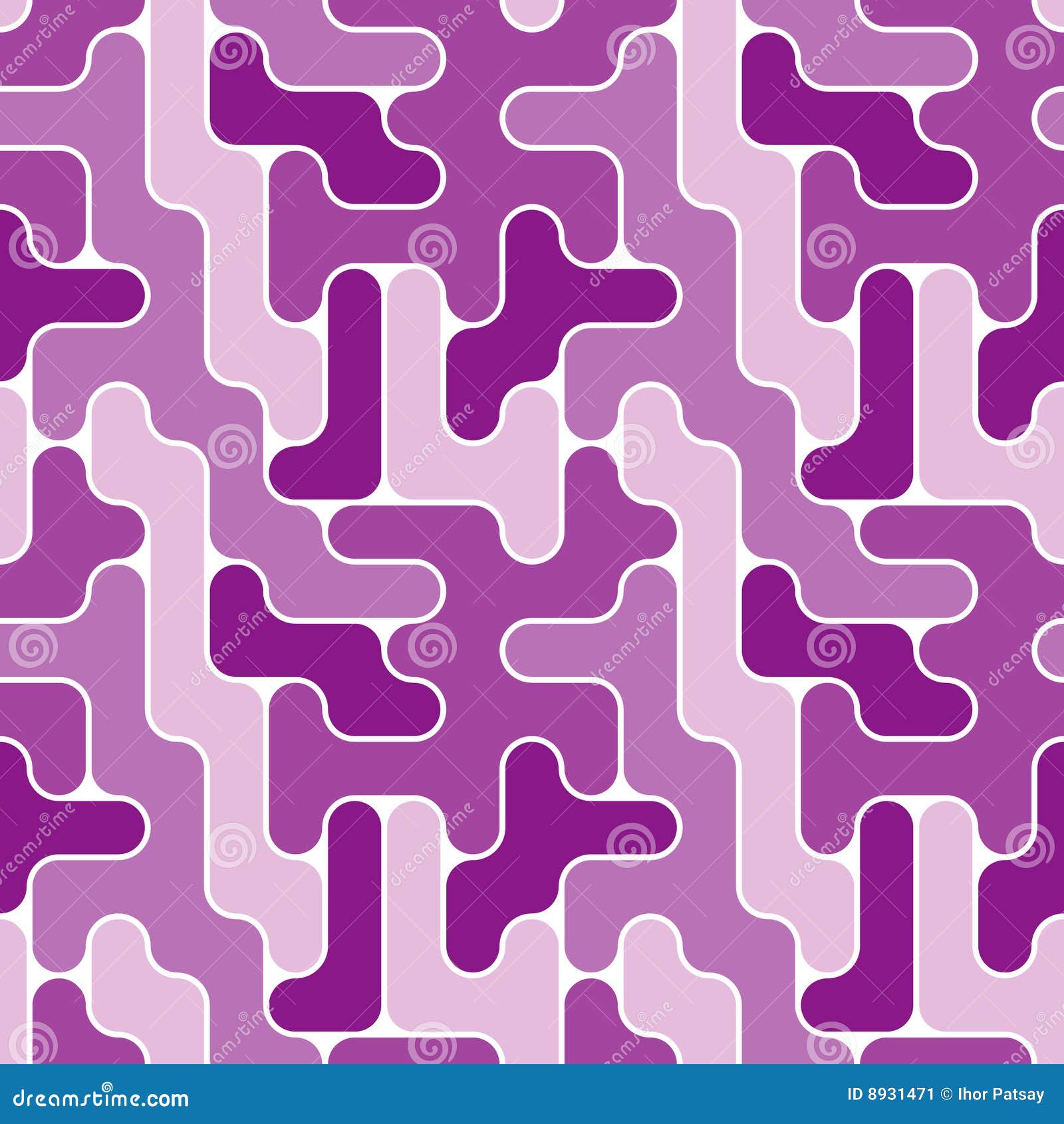 Seamless swirl pattern stock vector. Illustration of surface - 8931471