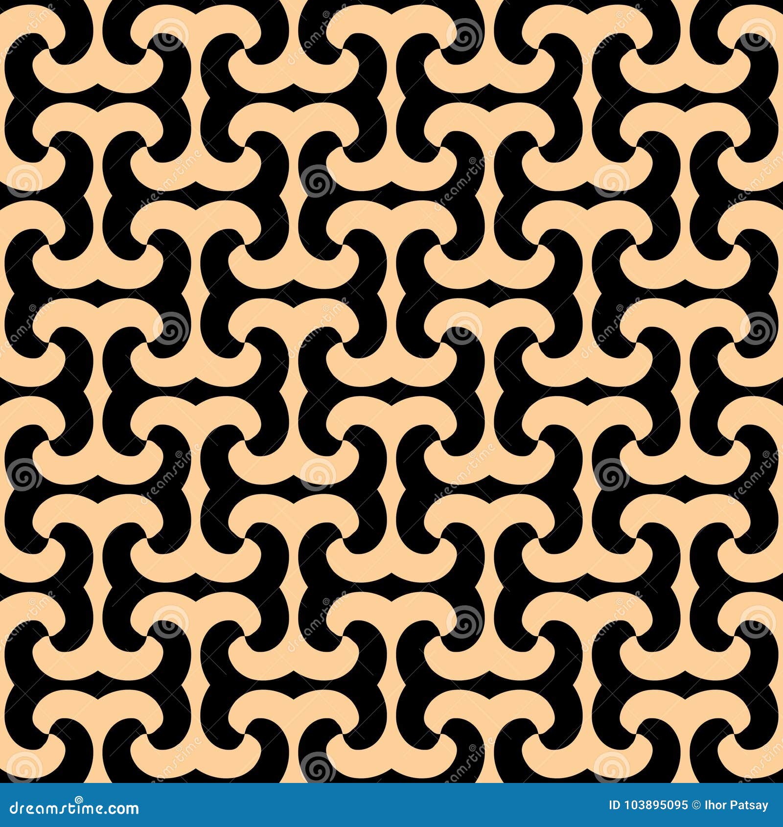 Seamless swirl pattern stock vector. Illustration of elements - 103895095