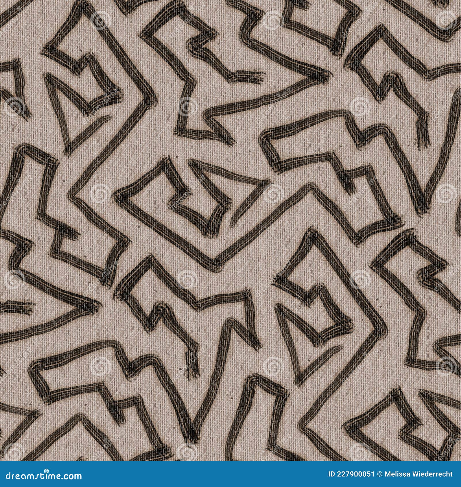 Seamless Tan Neutral Colored Denim Pattern Design for Print Stock Image ...