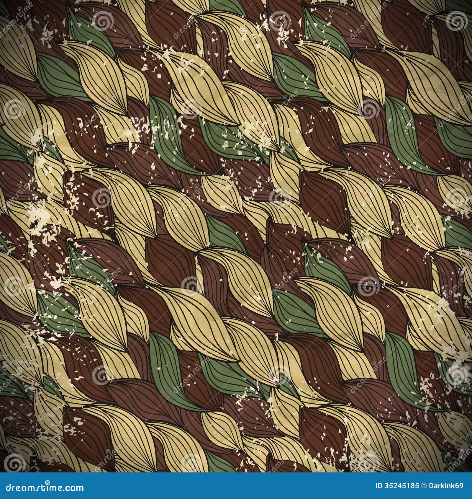 Tangled Pattern Vector Illustration | CartoonDealer.com #51453224