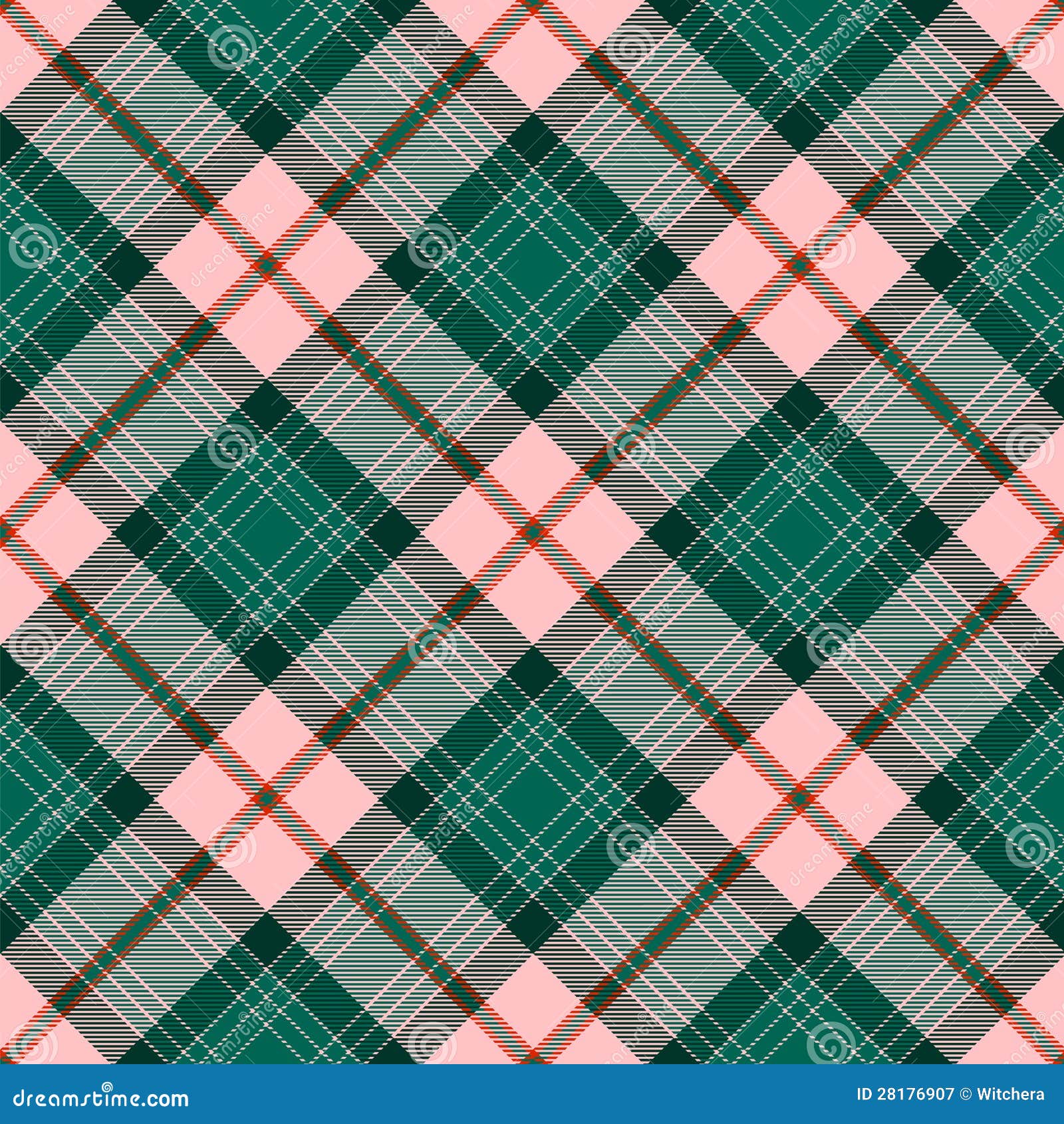 Seamless tartan pattern stock vector. Illustration of fabric - 28176907