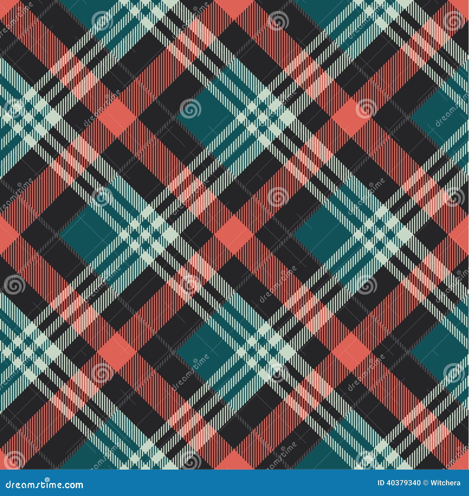 Seamless tartan pattern stock vector. Illustration of celtic - 40379340