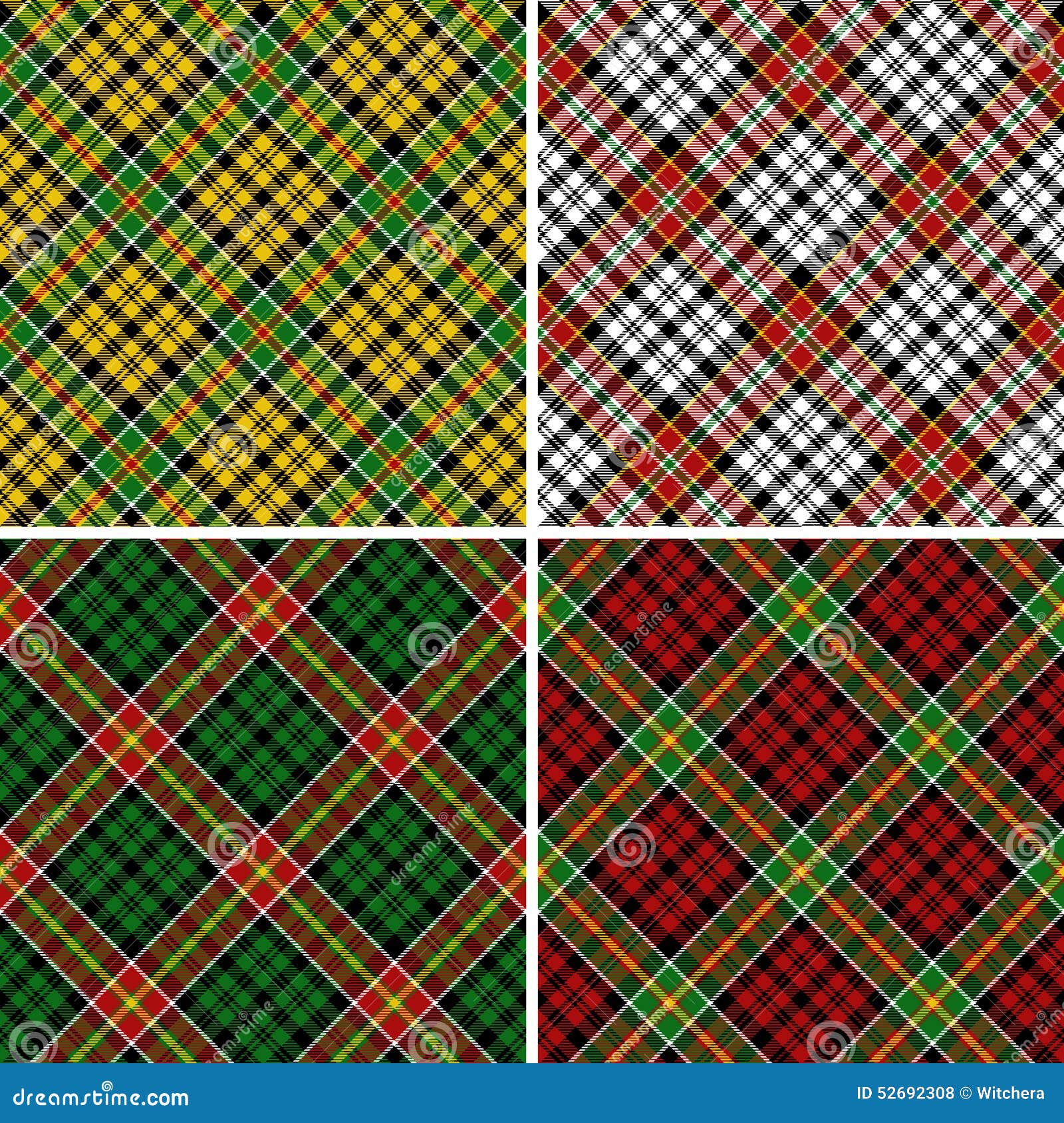 Seamless tartan pattern stock vector. Illustration of celtic - 52692308