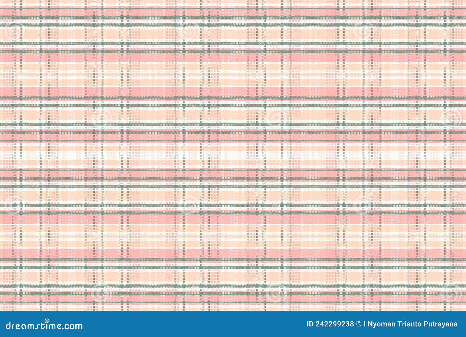 Seamless Tartan Plaid Pattern with Texture and Pastel Color. Stock ...