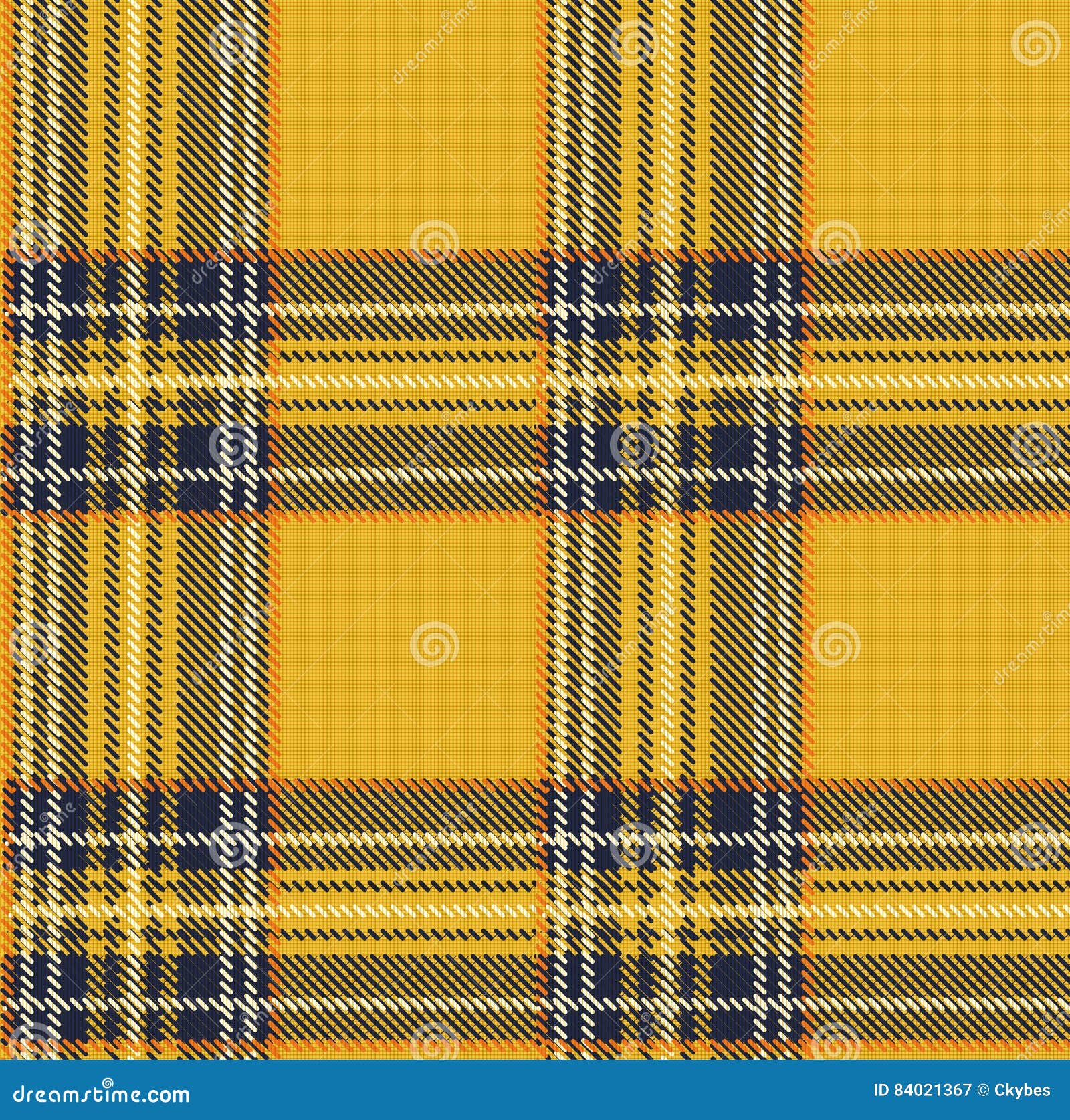 Seamless Tartan Plaid Vector Pattern Background with Fabric Text Stock ...