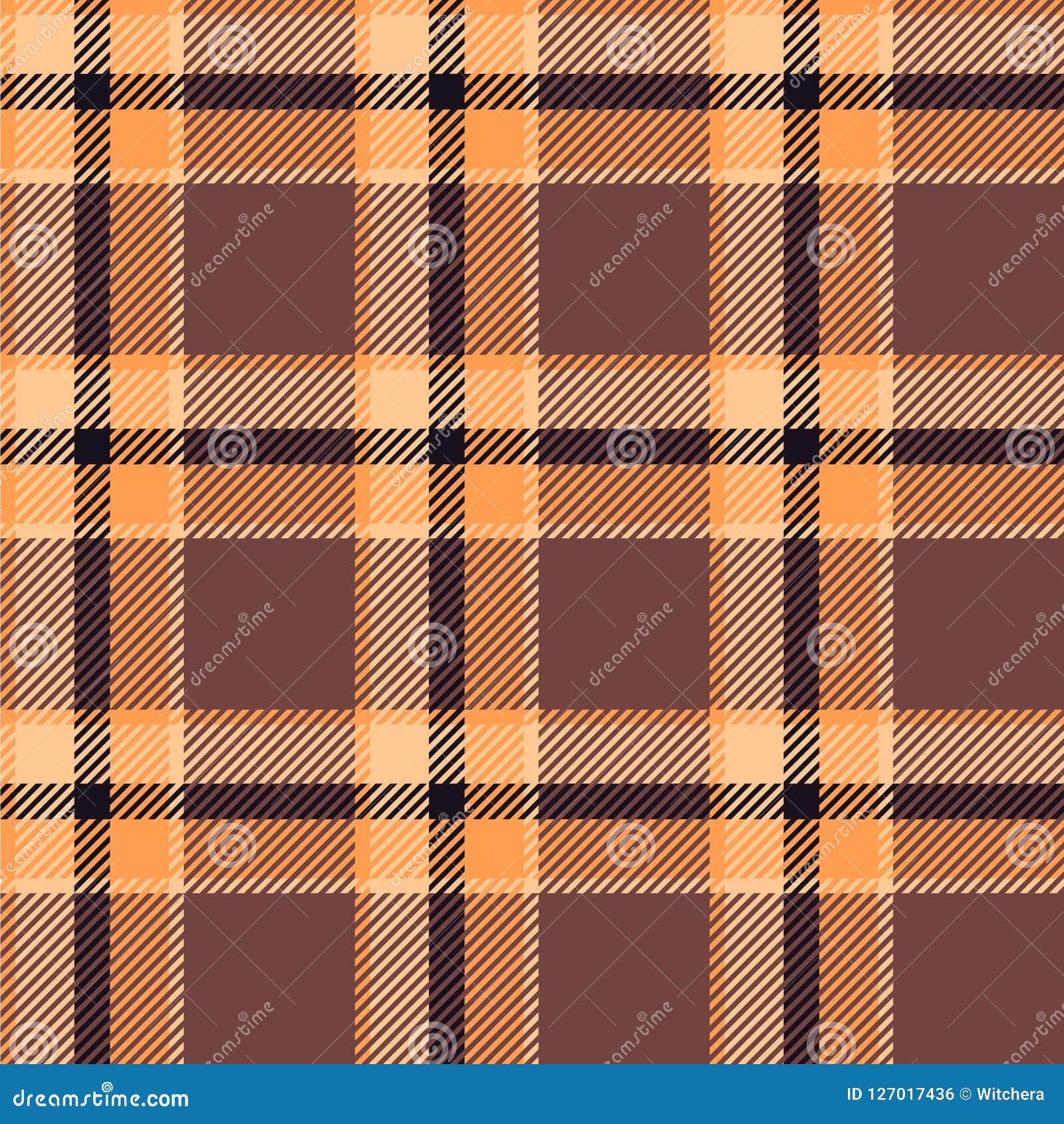 Seamless Tartan Vector Pattern Stock Vector - Illustration of classic ...