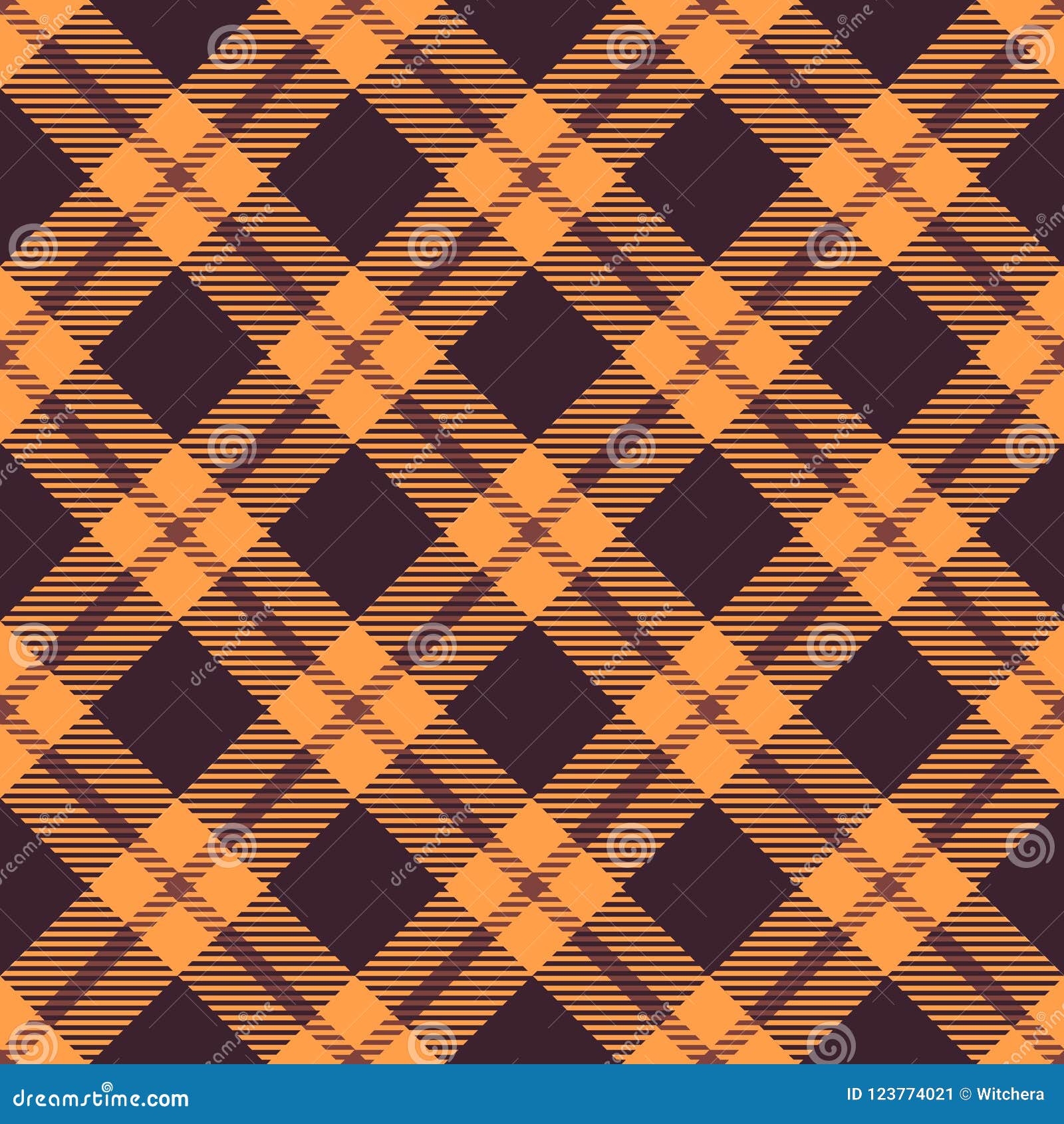 Seamless Tartan Vector Pattern Stock Vector - Illustration of irish ...