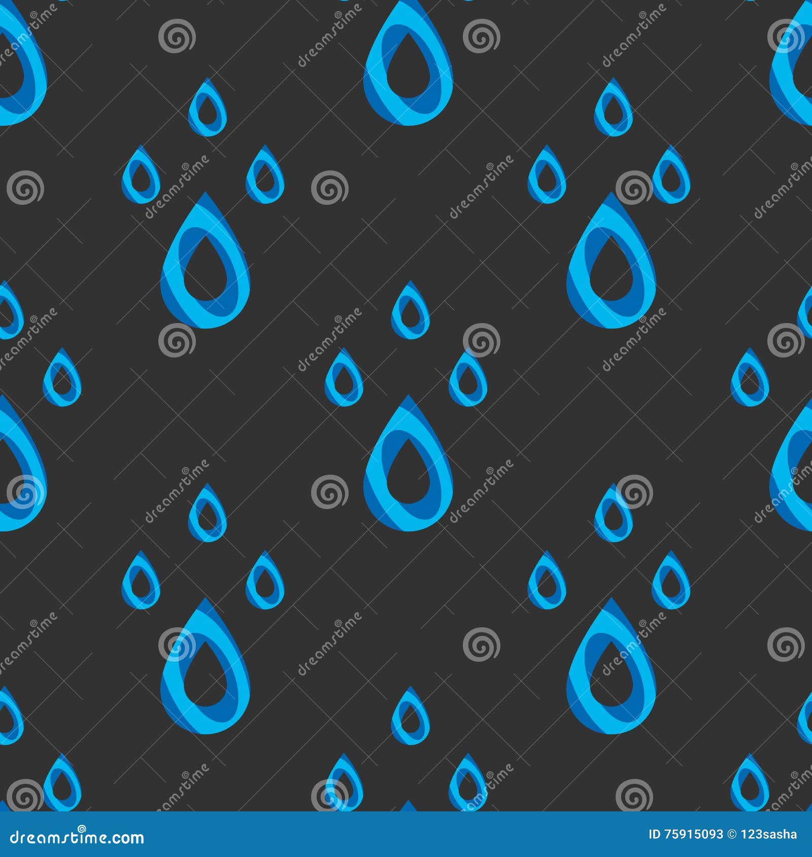 Seamless tear pattern stock vector. Illustration of blue - 75915093