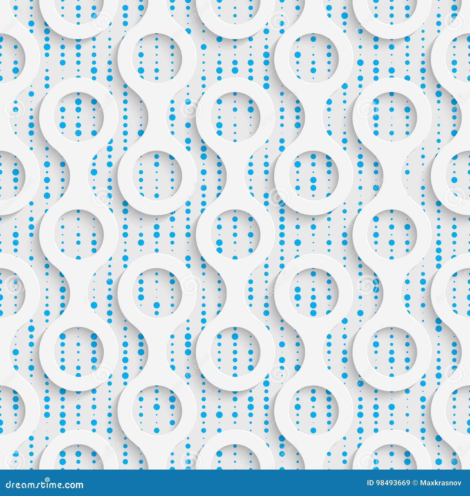 Seamless Tech Pattern. Abstract Contemporary Background Stock Vector ...