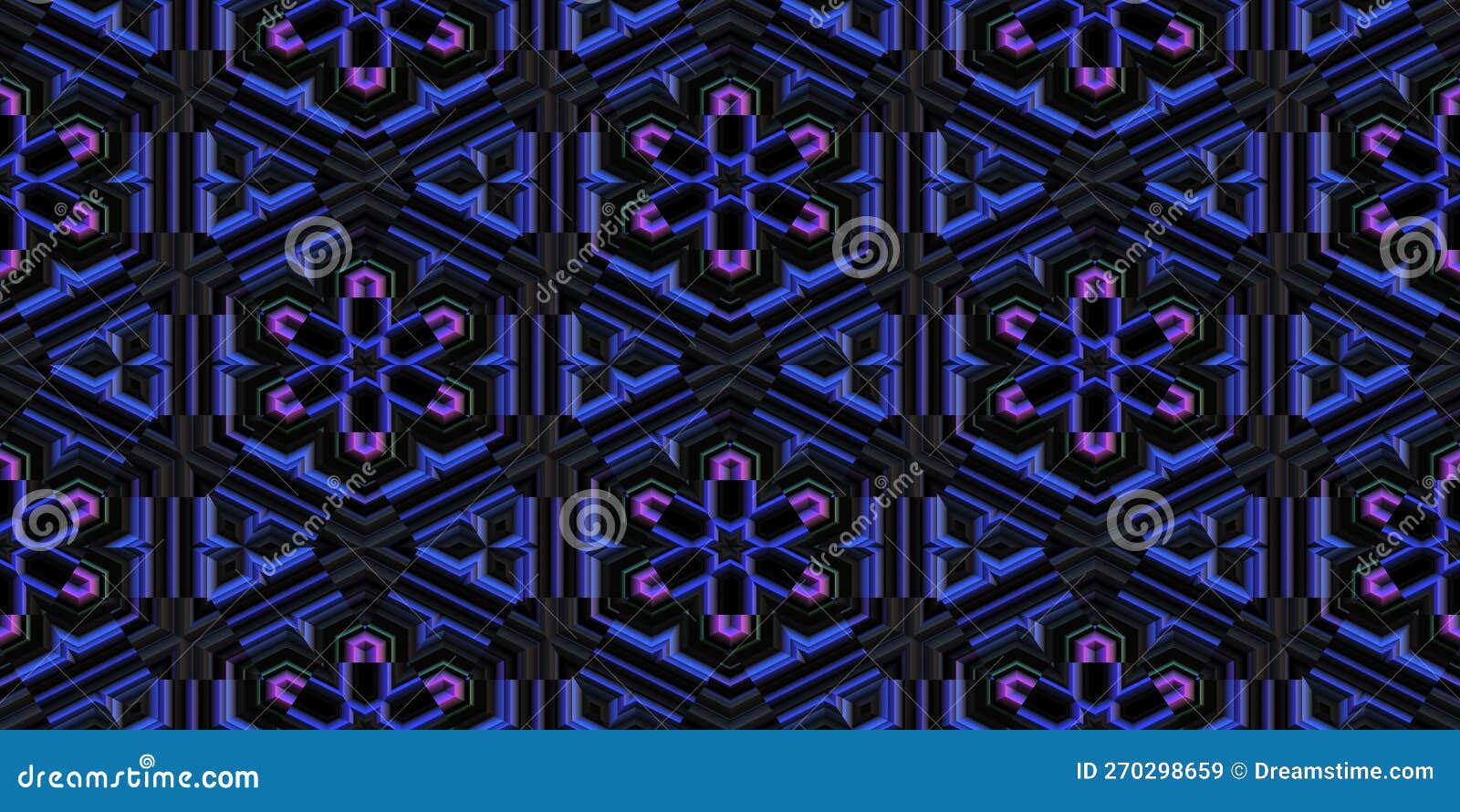 Seamless Technical Geometry Pattern. Mosaic Graphic Ornament Background ...