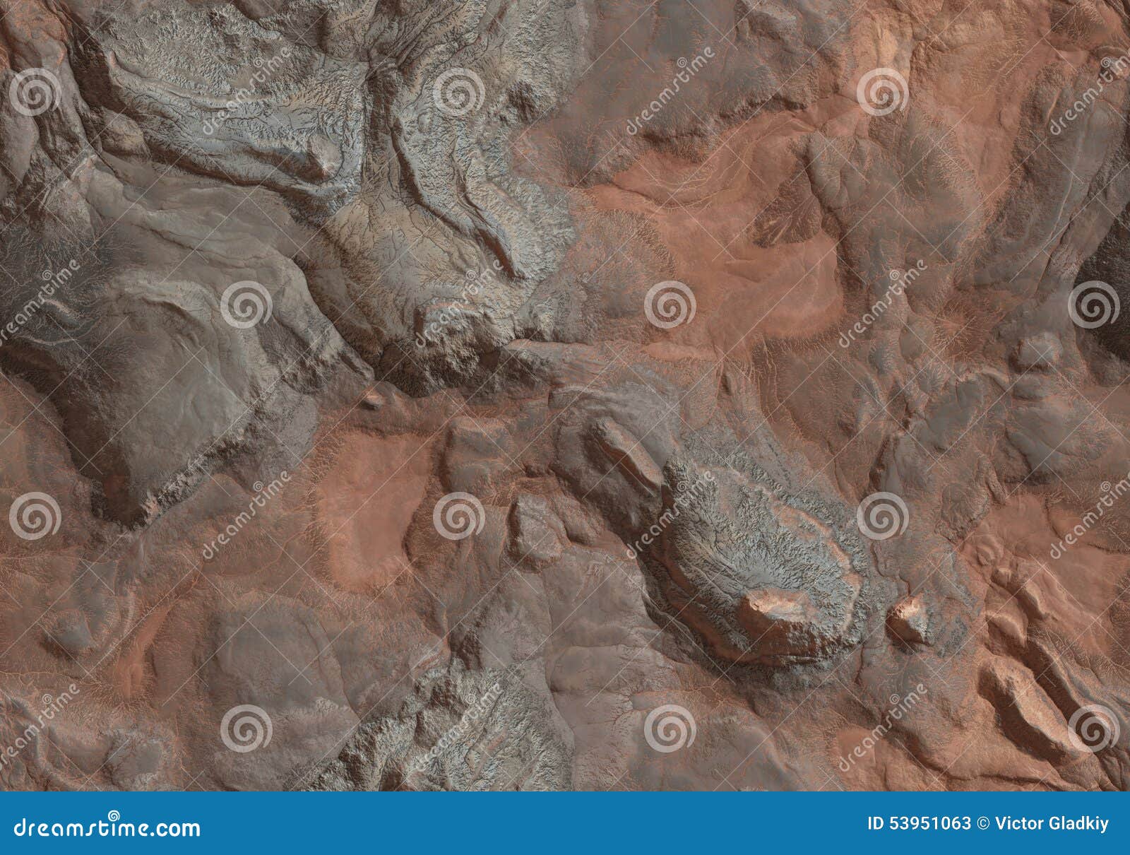 Seamless Terrain Texture Map Stock Image - Image of relief, natural ...