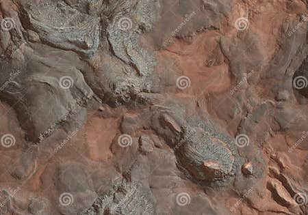 Seamless Terrain Texture Map Stock Image - Image of relief, natural ...