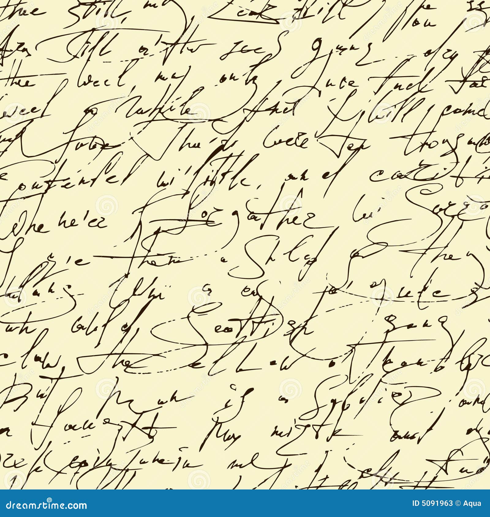 Seamless text stock vector. Illustration of seamless, book - 5091963