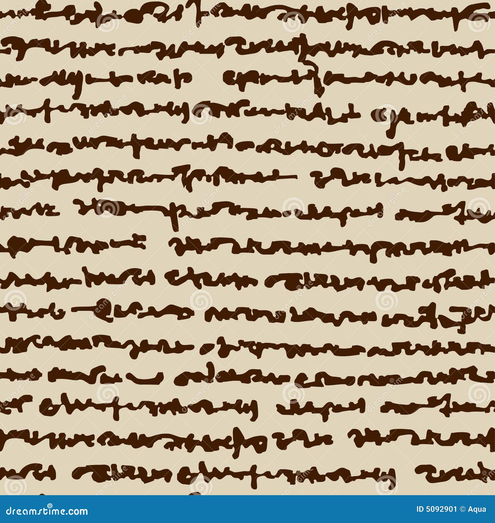 Seamless text stock vector. Illustration of continuity - 5092901