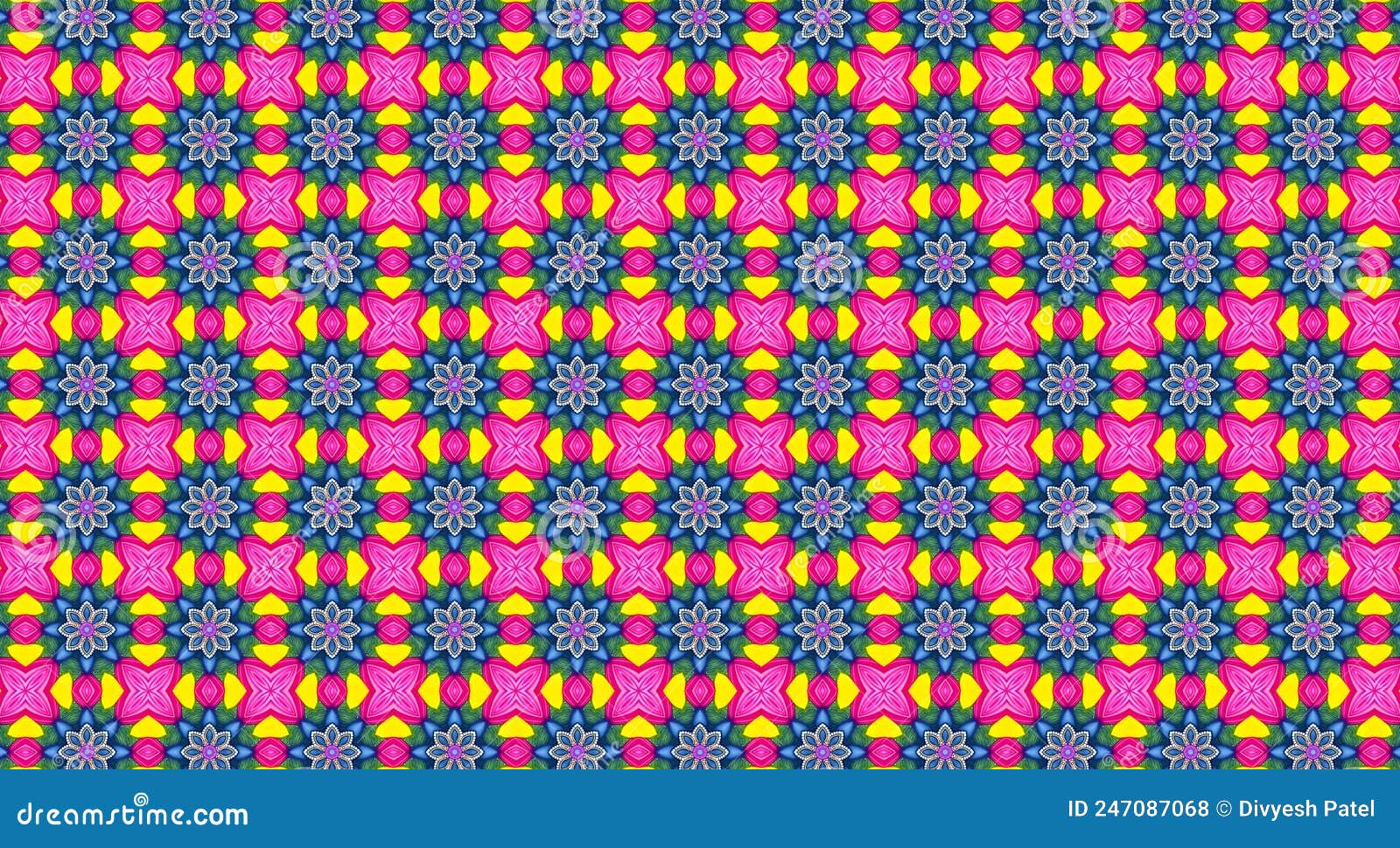 Seamless Textile Background. Contemporary Pattern. Wallpaper Pattern ...