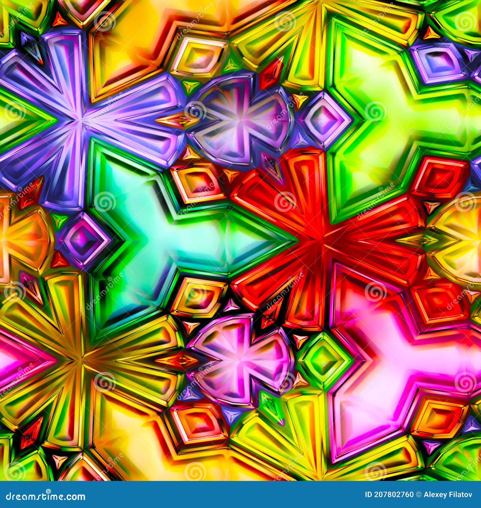 Seamless Texture of Abstract Bright Shiny Colorful Stock Illustration ...