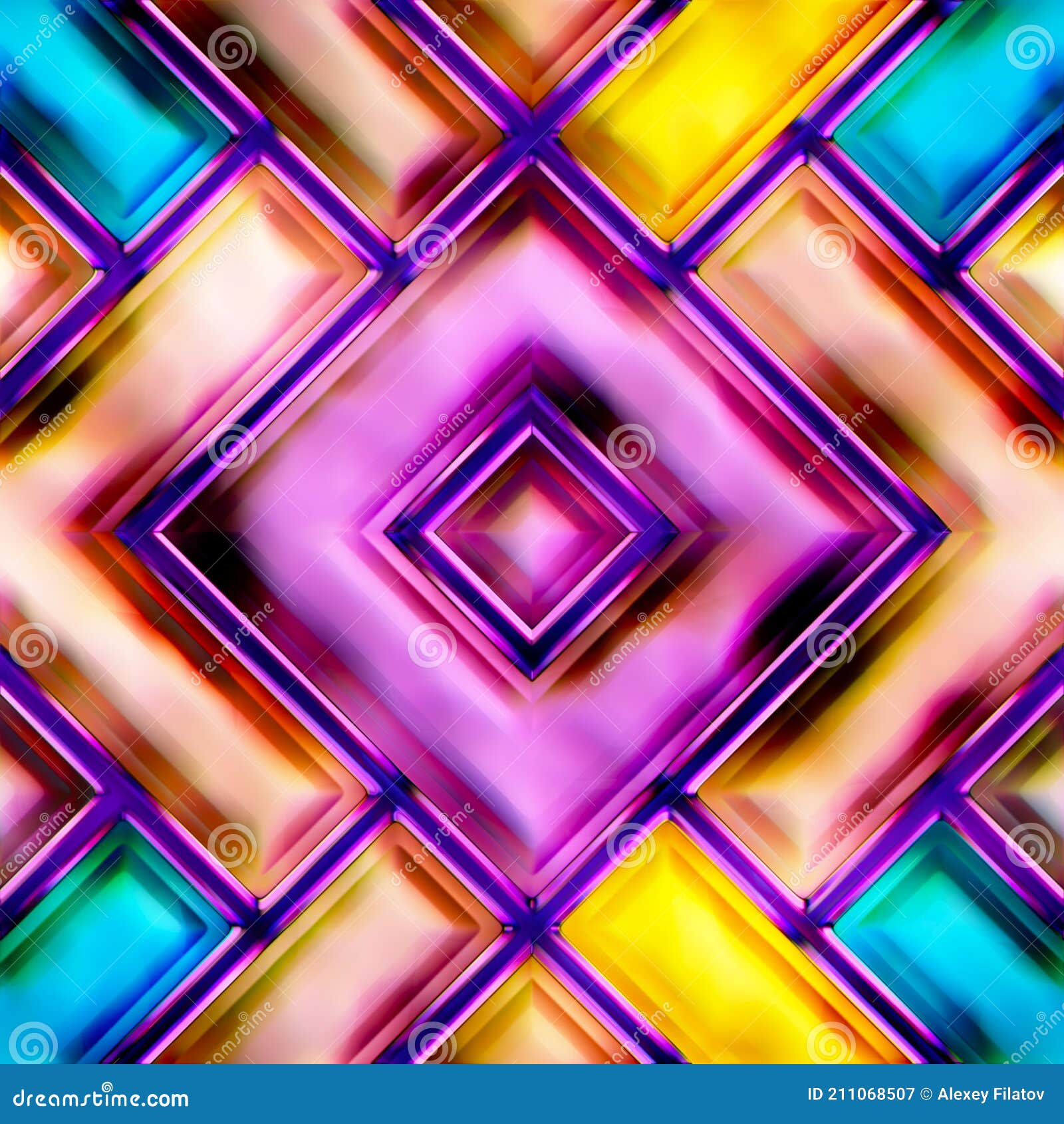 Seamless Texture of Abstract Bright Shiny Colorful Stock Illustration ...