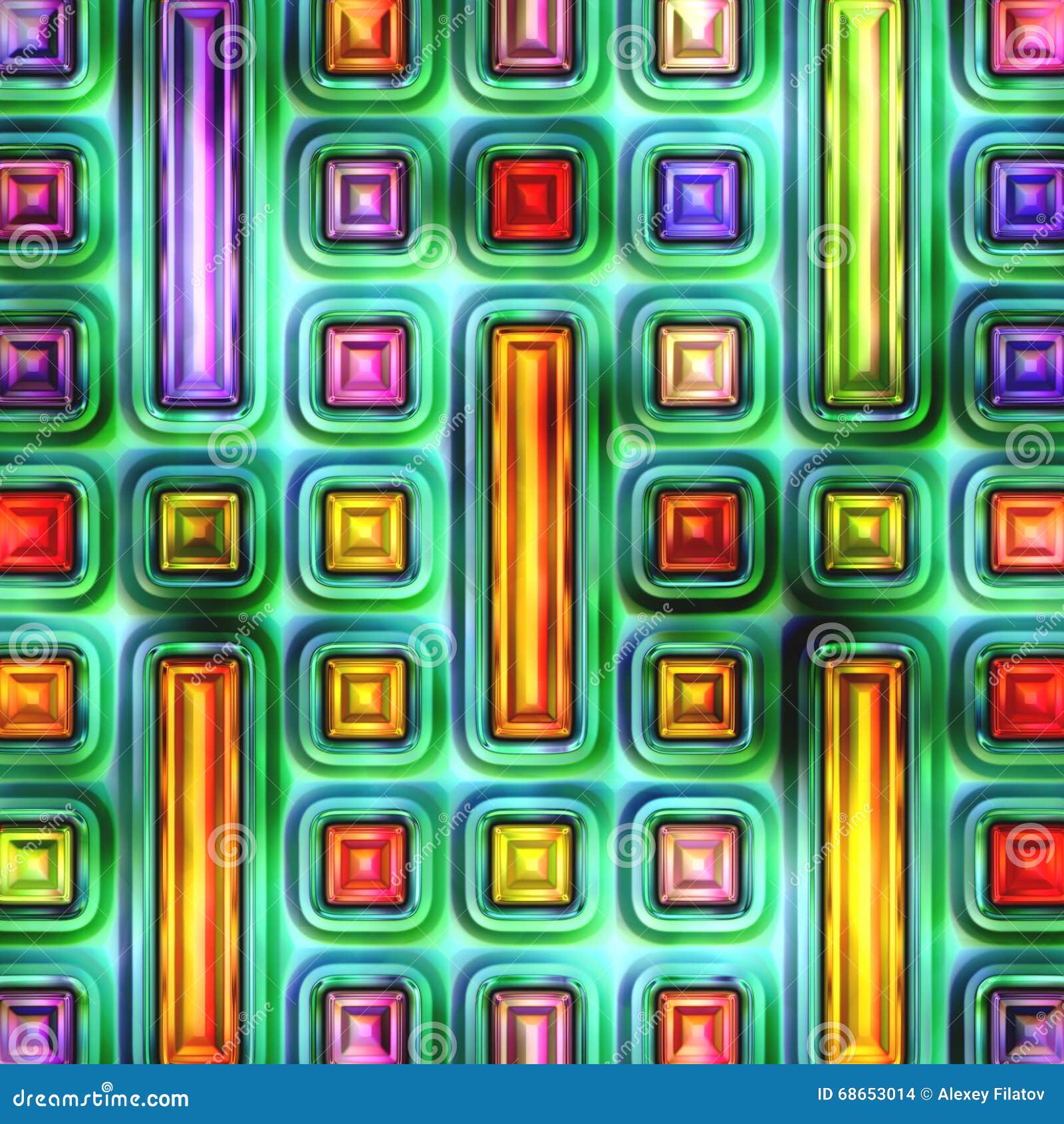 Seamless Texture of Abstract Bright Shiny Colorful Stock Illustration ...