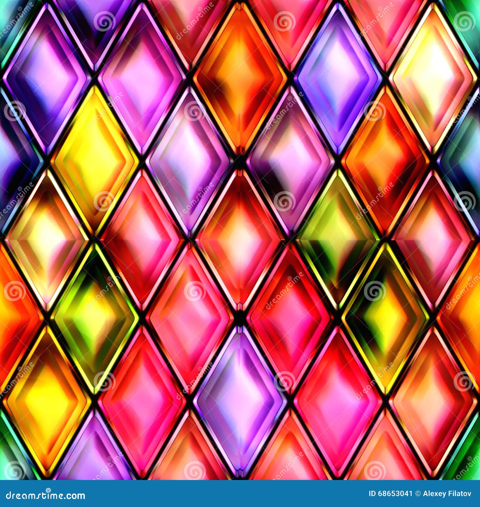 Seamless Texture of Abstract Bright Shiny Colorful Stock Illustration ...