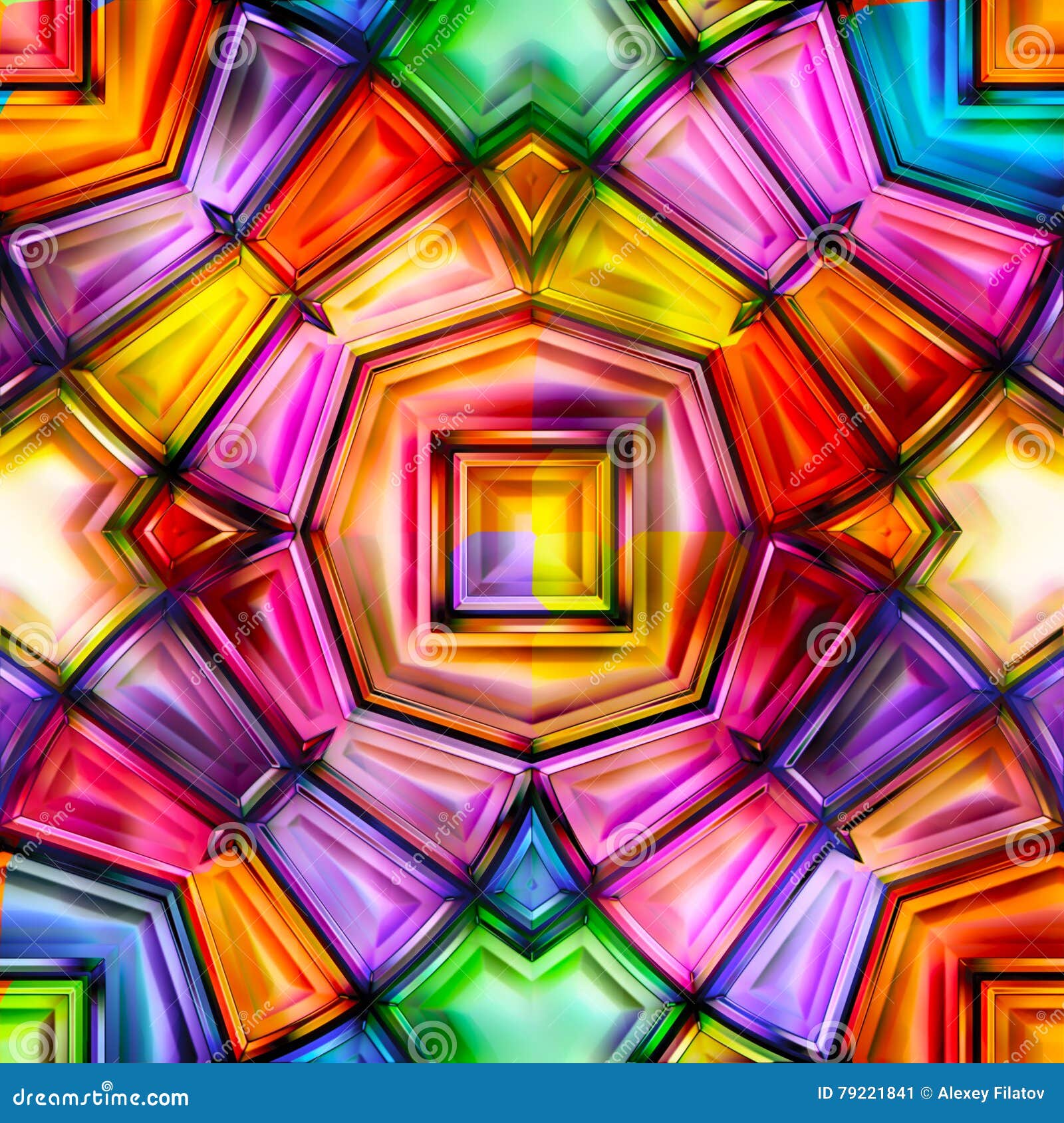 Seamless Texture of Abstract Bright Shiny Colorful Stock Illustration ...