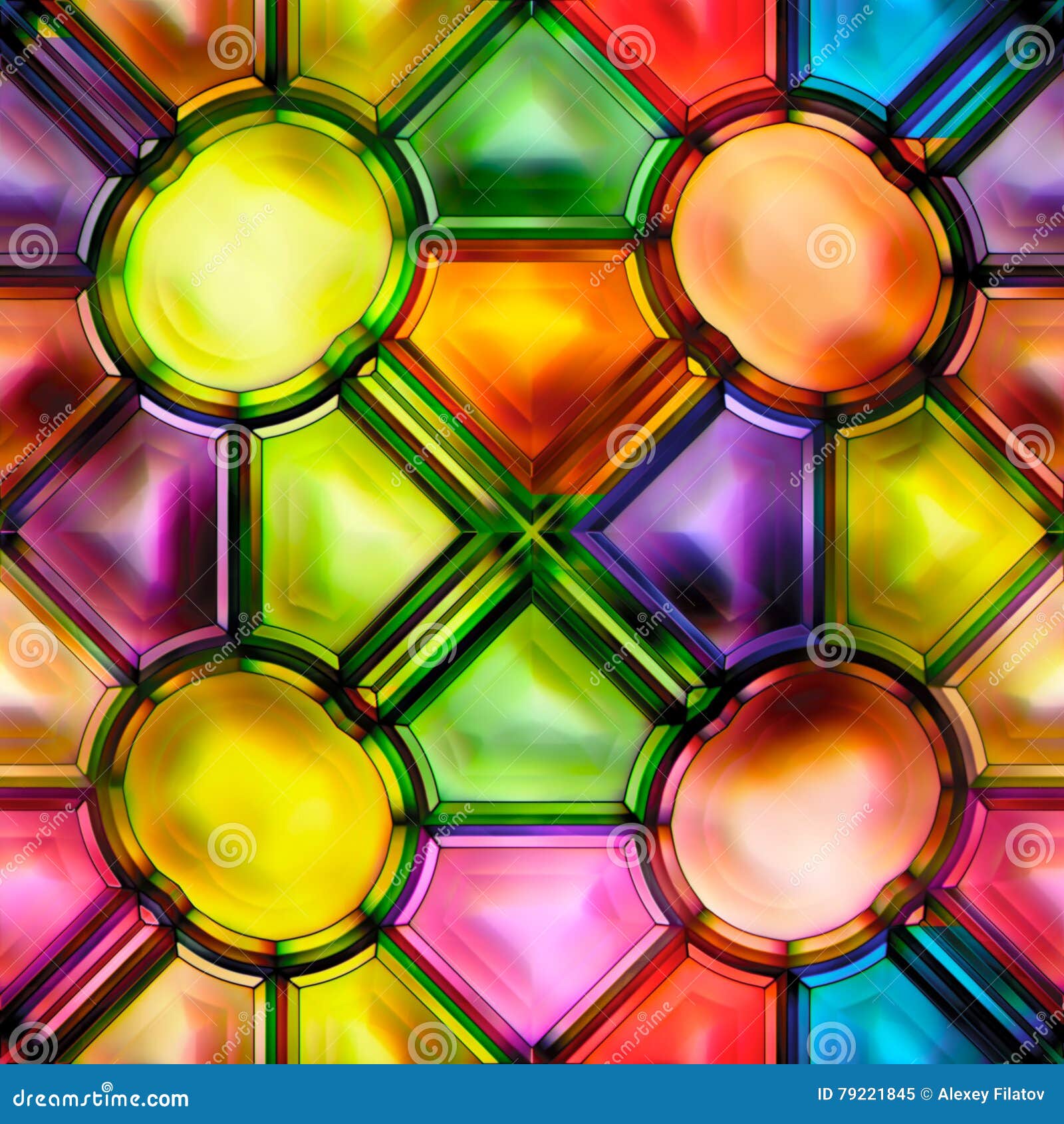 Seamless Texture of Abstract Bright Shiny Colorful Stock Illustration ...