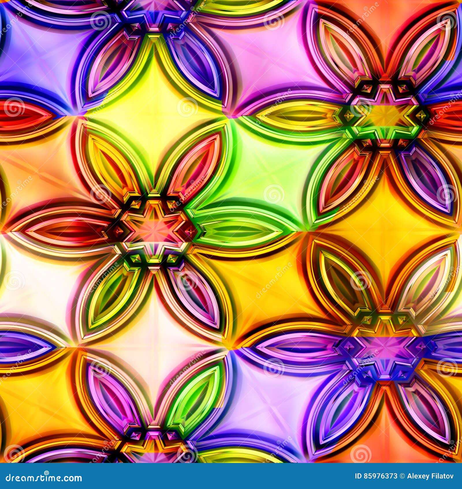 Seamless Texture of Abstract Bright Shiny Colorful Stock Illustration ...