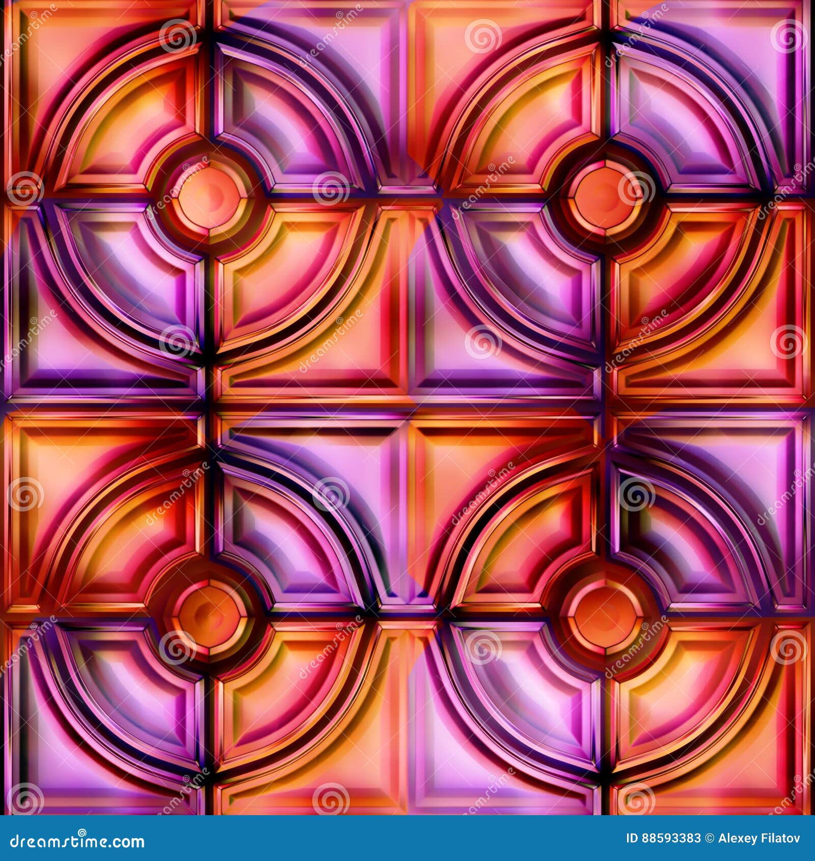 Seamless Texture of Abstract Bright Shiny Colorful Stock Illustration ...