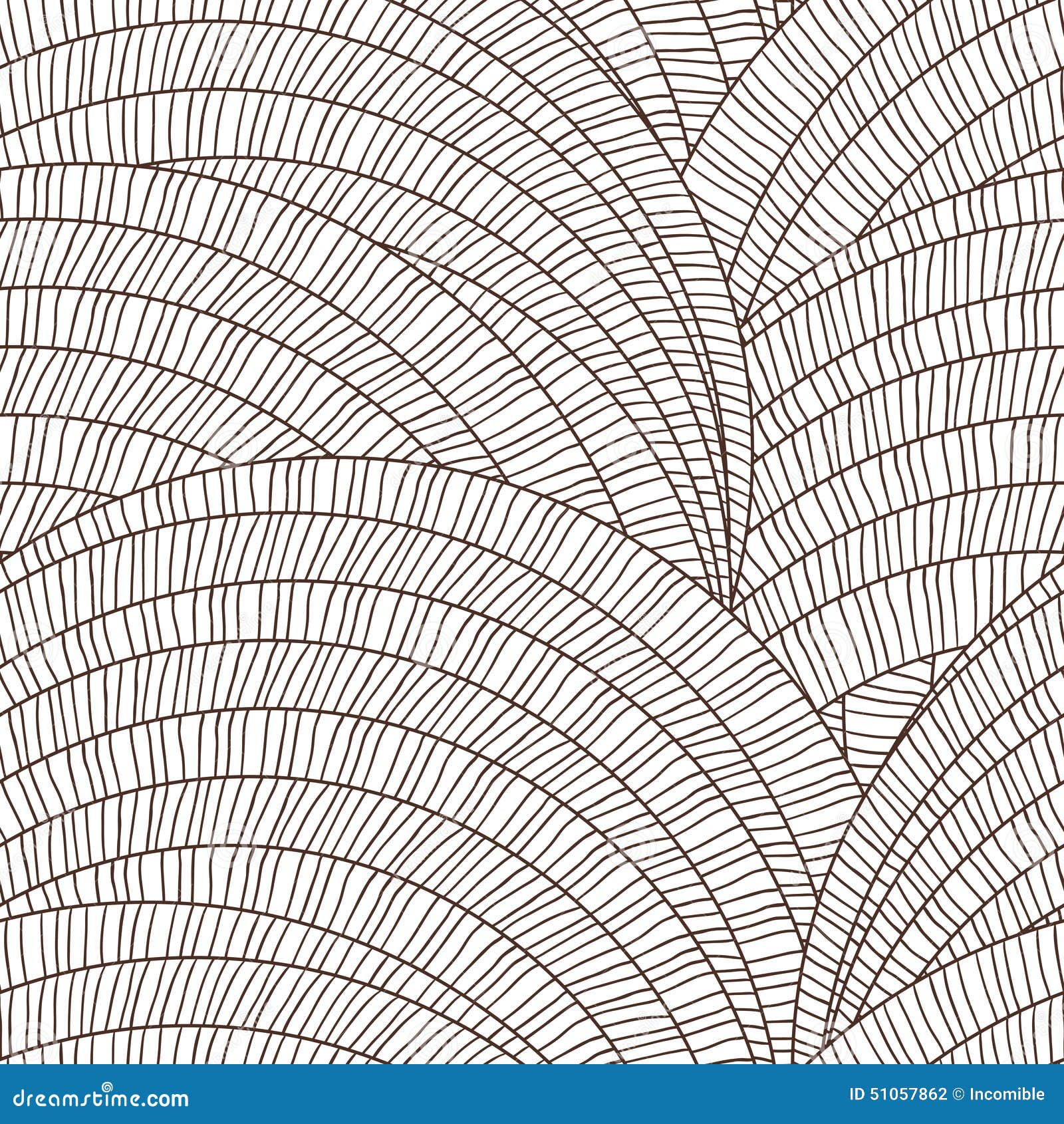 Seamless Texture Of Abstract Circles Vector Stock Vector